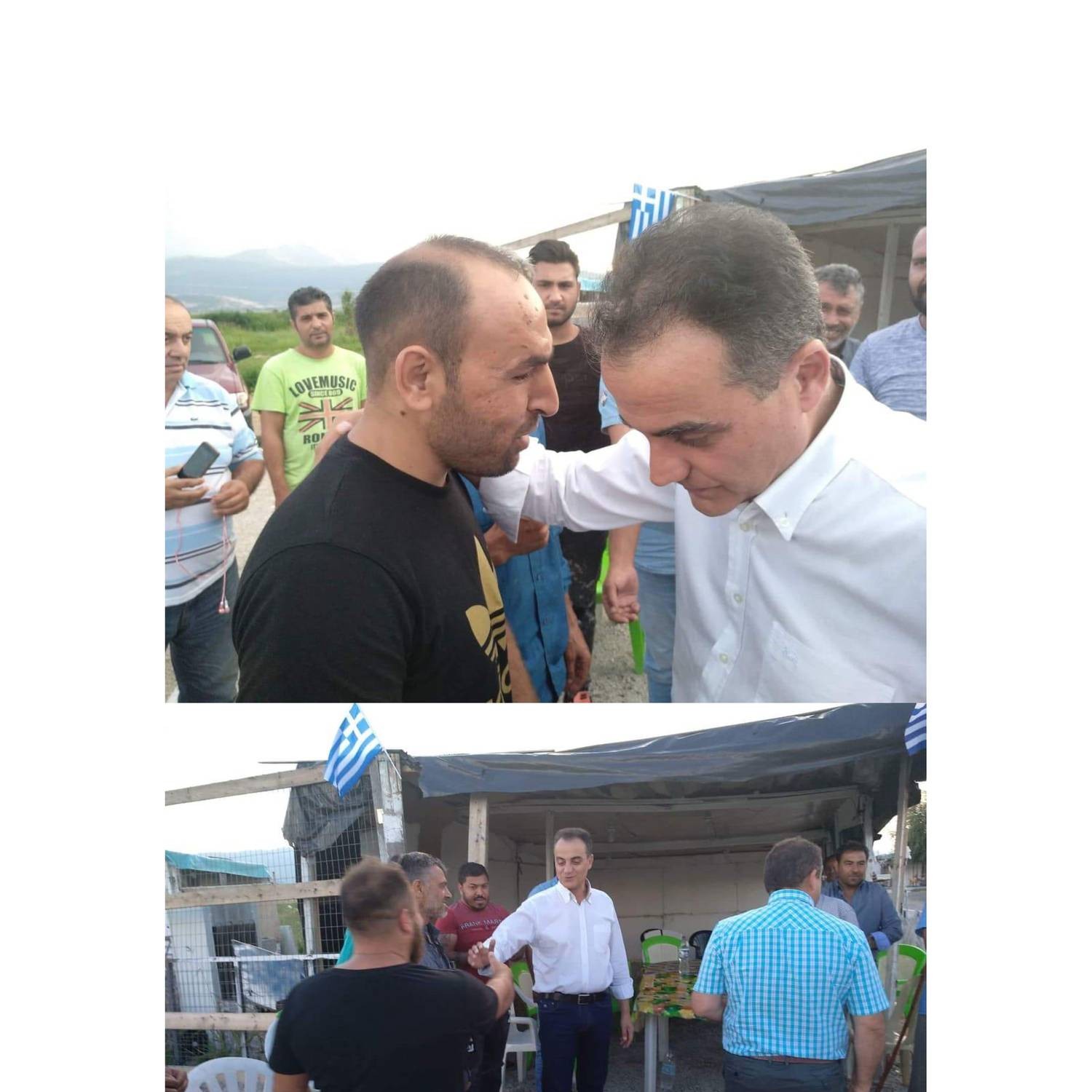 ΕΠΙΣΚΕΨΗ ΤΟΥ ΘΟΔΩΡΟΥ ΚΑΡΥΠΙΔΗ ΣΤΟΝ ΚΑΤΑΥΛΙΣΜΟ ΤΩΝ ΡΟΜΑ ΣΤΗΝ ΠΤΟΛΕΜΑΪΔΑ ...