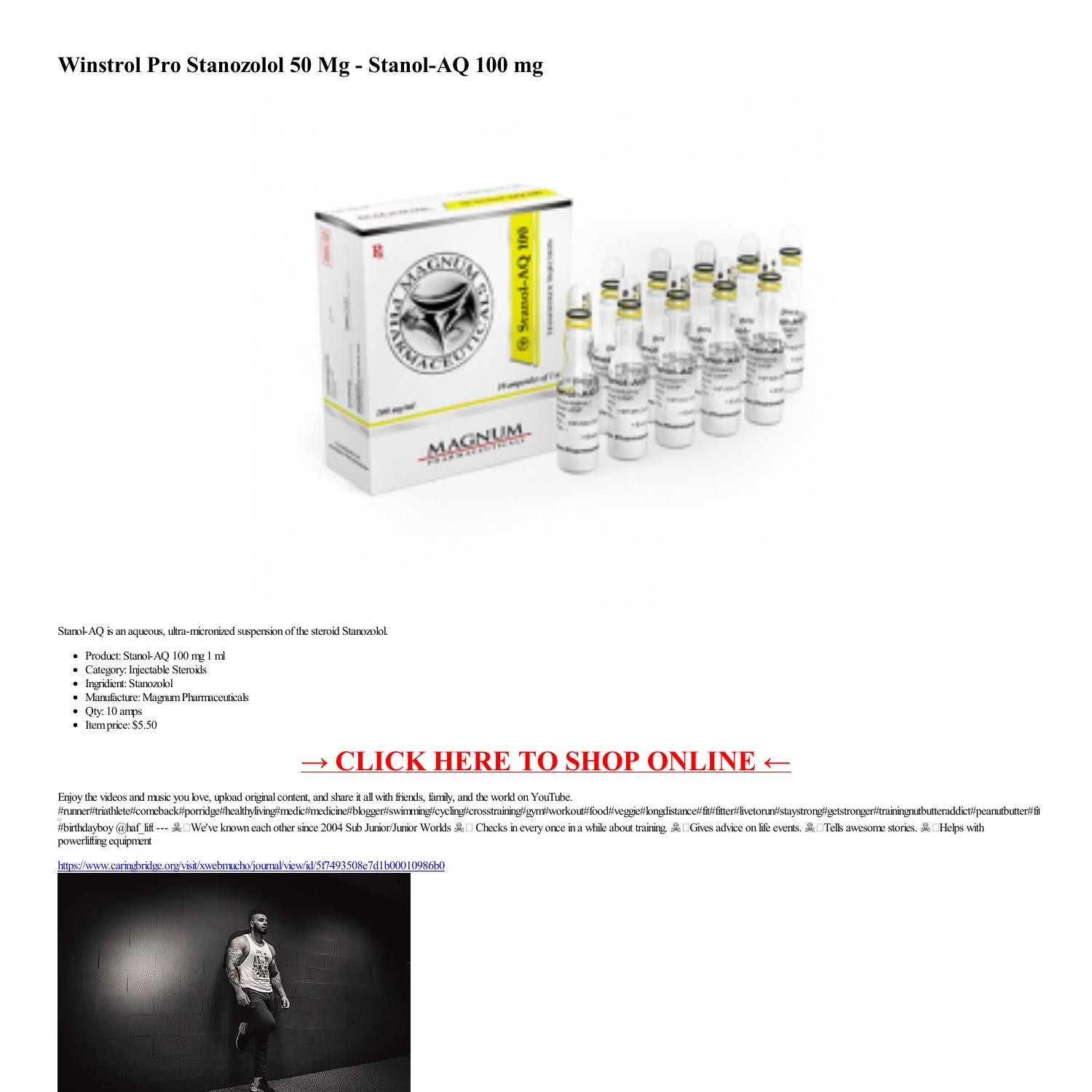 Winstrol Pro Stanozolol 50 Mg - Stanol-AQ 100 mg 10 amps 1 ml-html.pdf | DocDroid