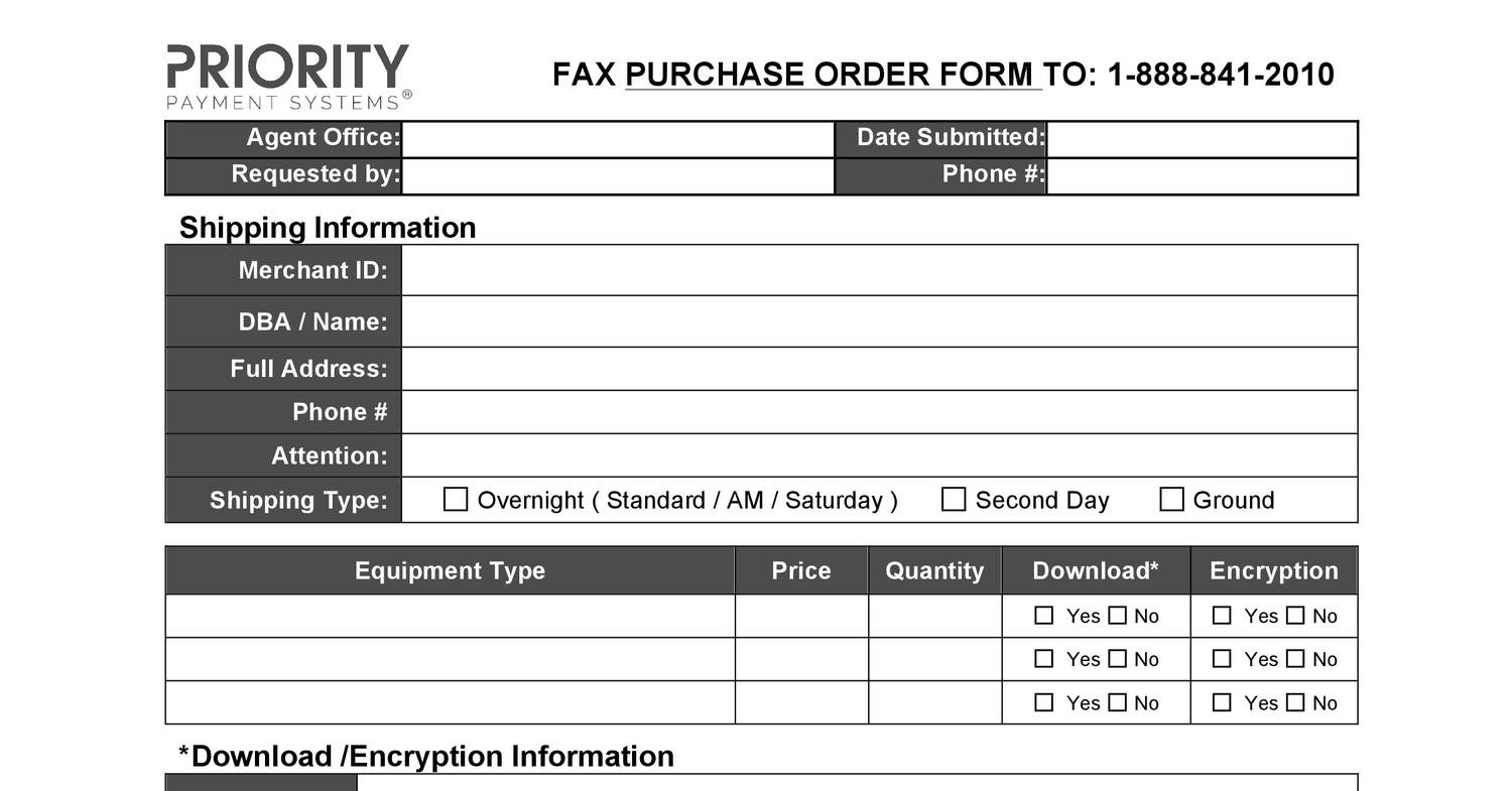 First Data Equipment Order Form.pdf | DocDroid