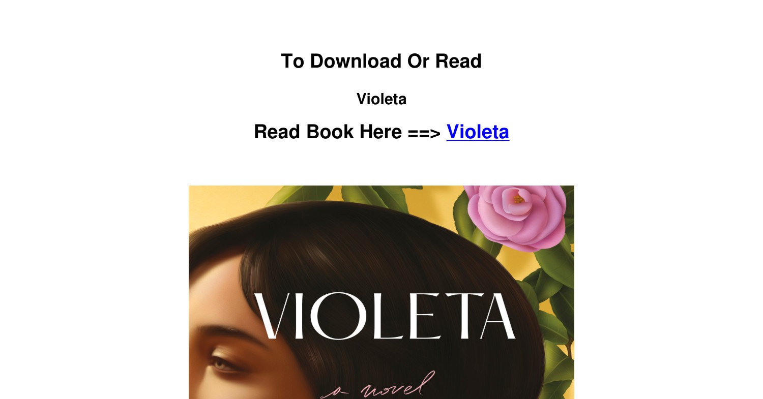 Pdf download Violeta BY Isabel Allende.pdf | DocDroid