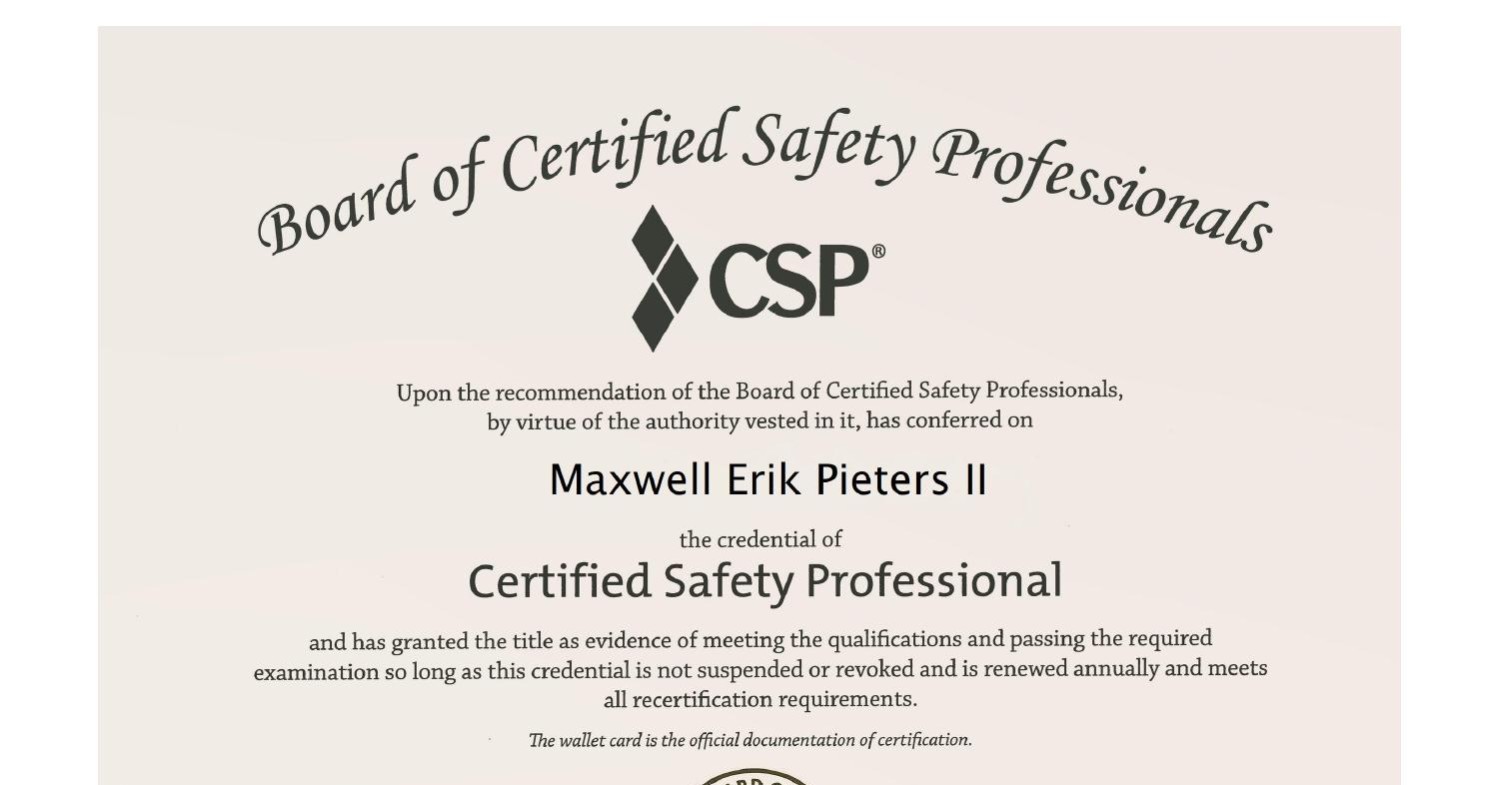 CSP - Maxwell Pieters II.pdf | DocDroid