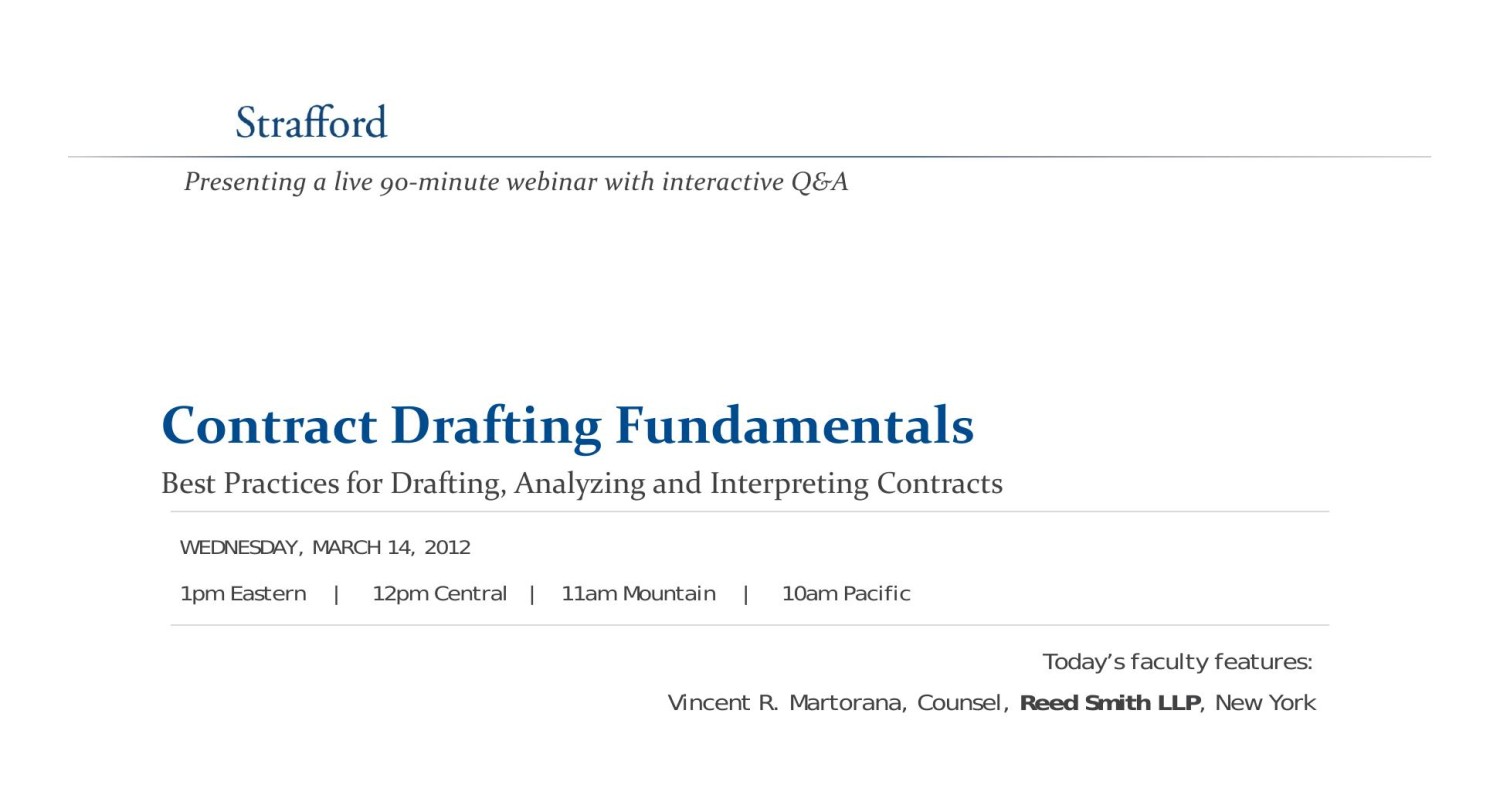 contract drafting Fundmentals.pdf | DocDroid