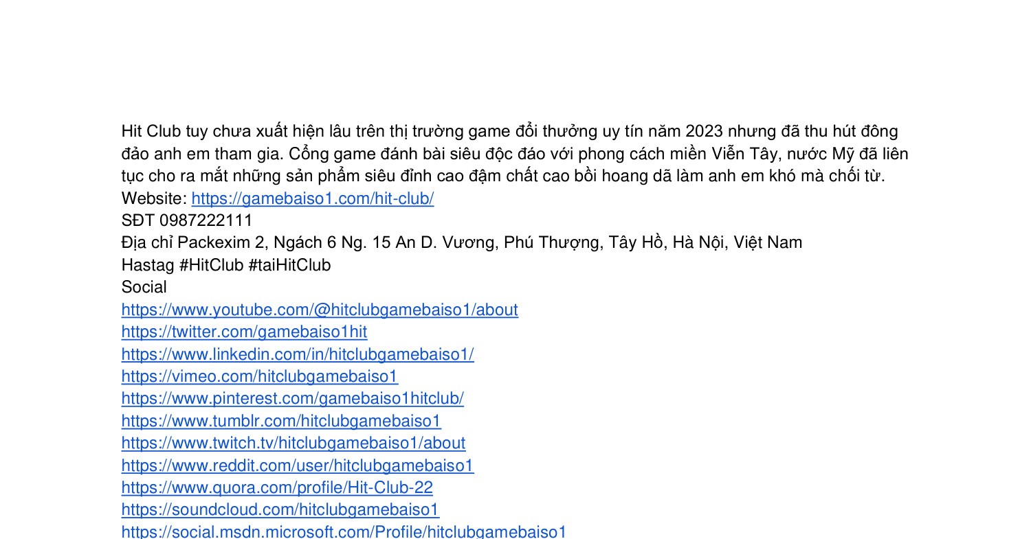 Hit Club.docx | DocDroid