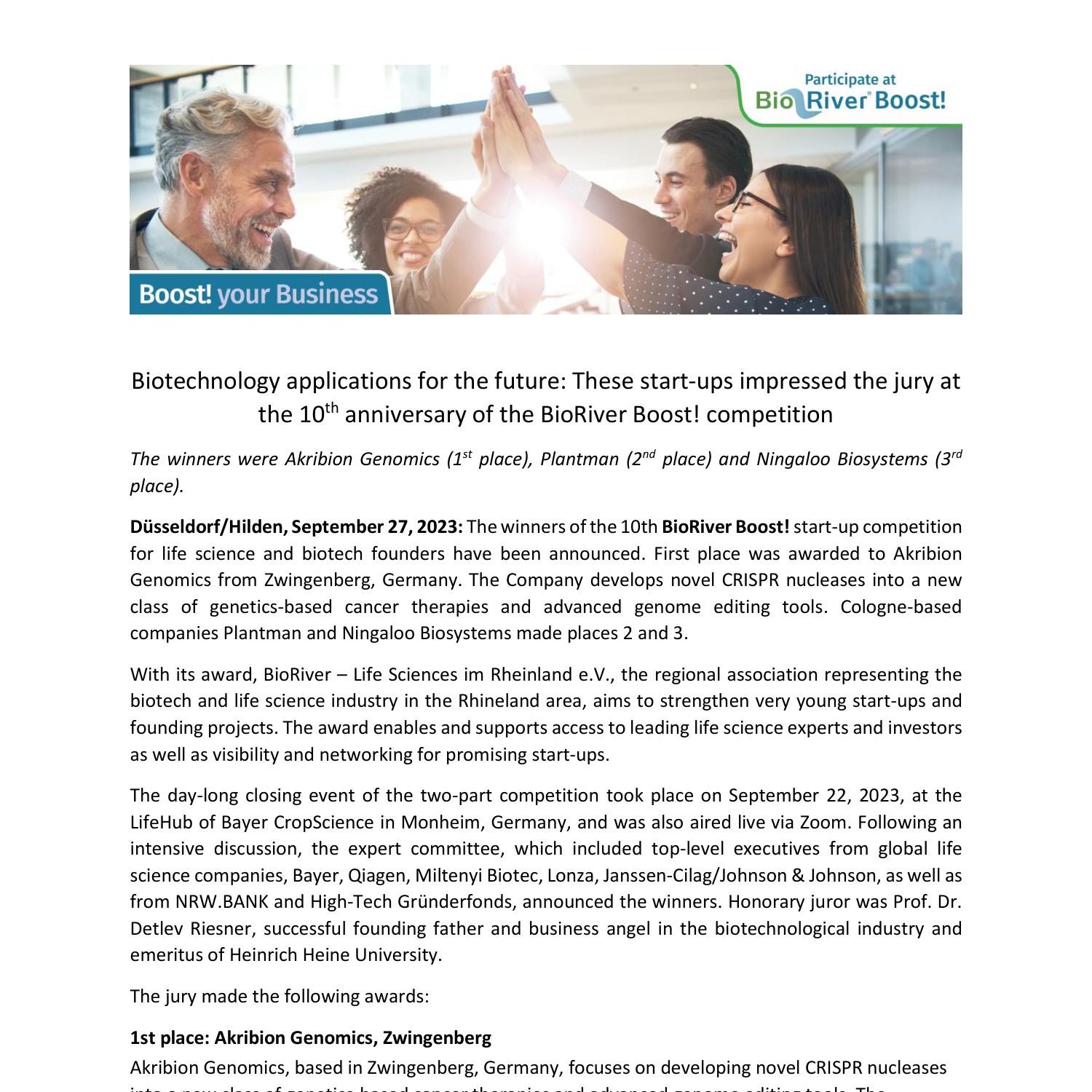20230927_BioRiver_PR_BioRiverBoost_ENG.pdf | DocDroid