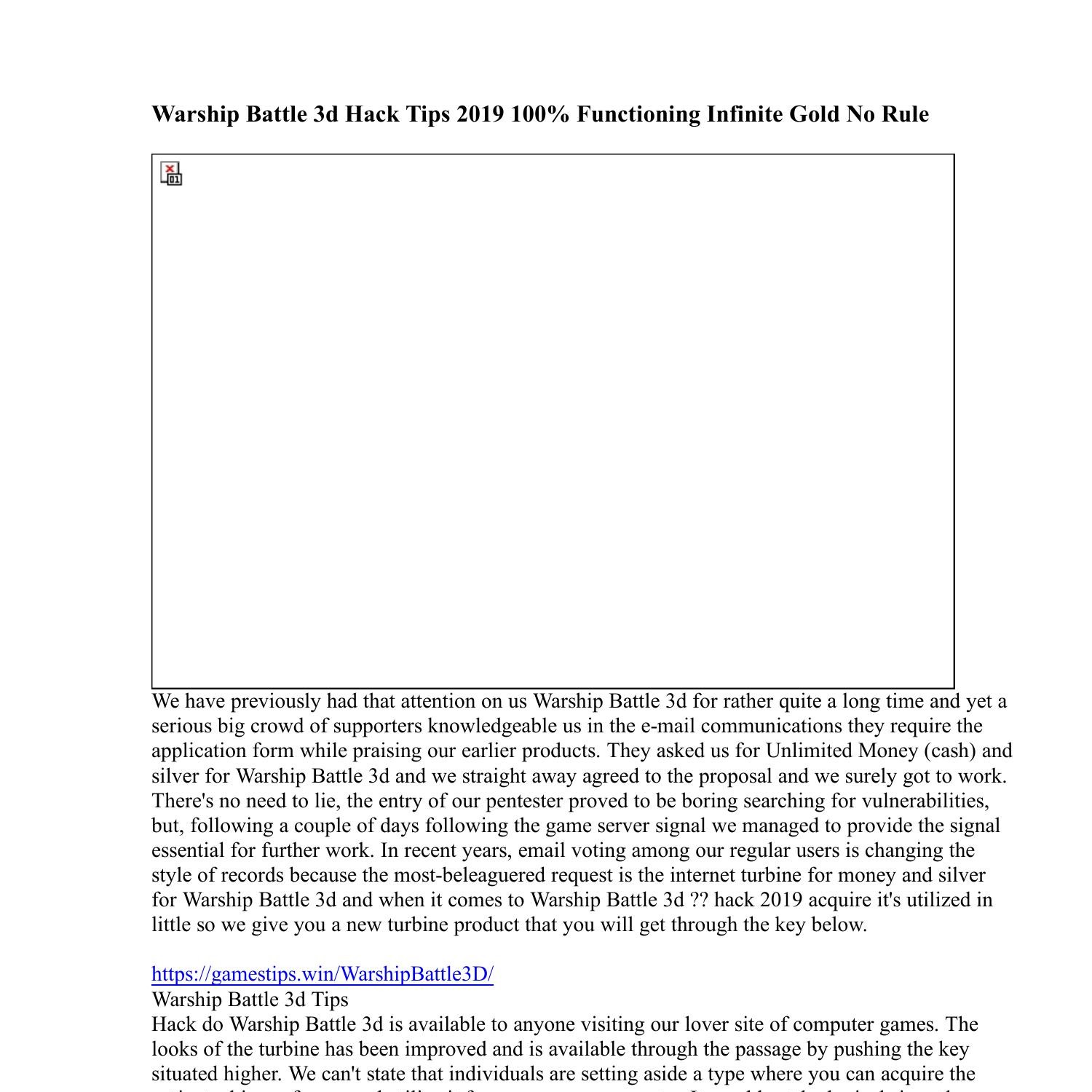 7 Warship Battle 3d hacks.pdf | DocDroid