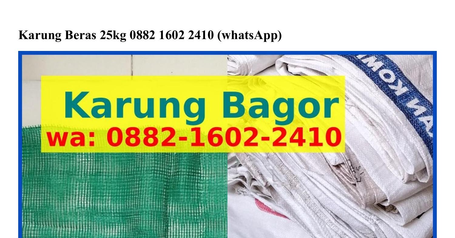 Karung Beras 25kg (1).pdf | DocDroid