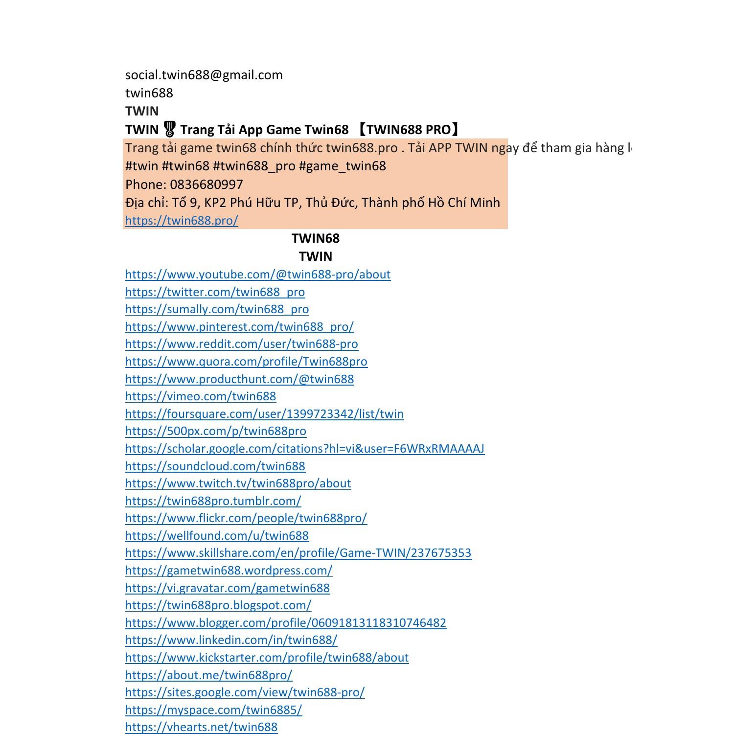 twin688.xlsx | DocDroid