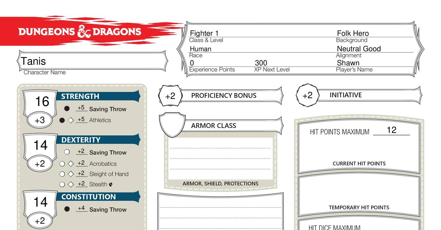 Tanis Character Sheet.pdf | DocDroid