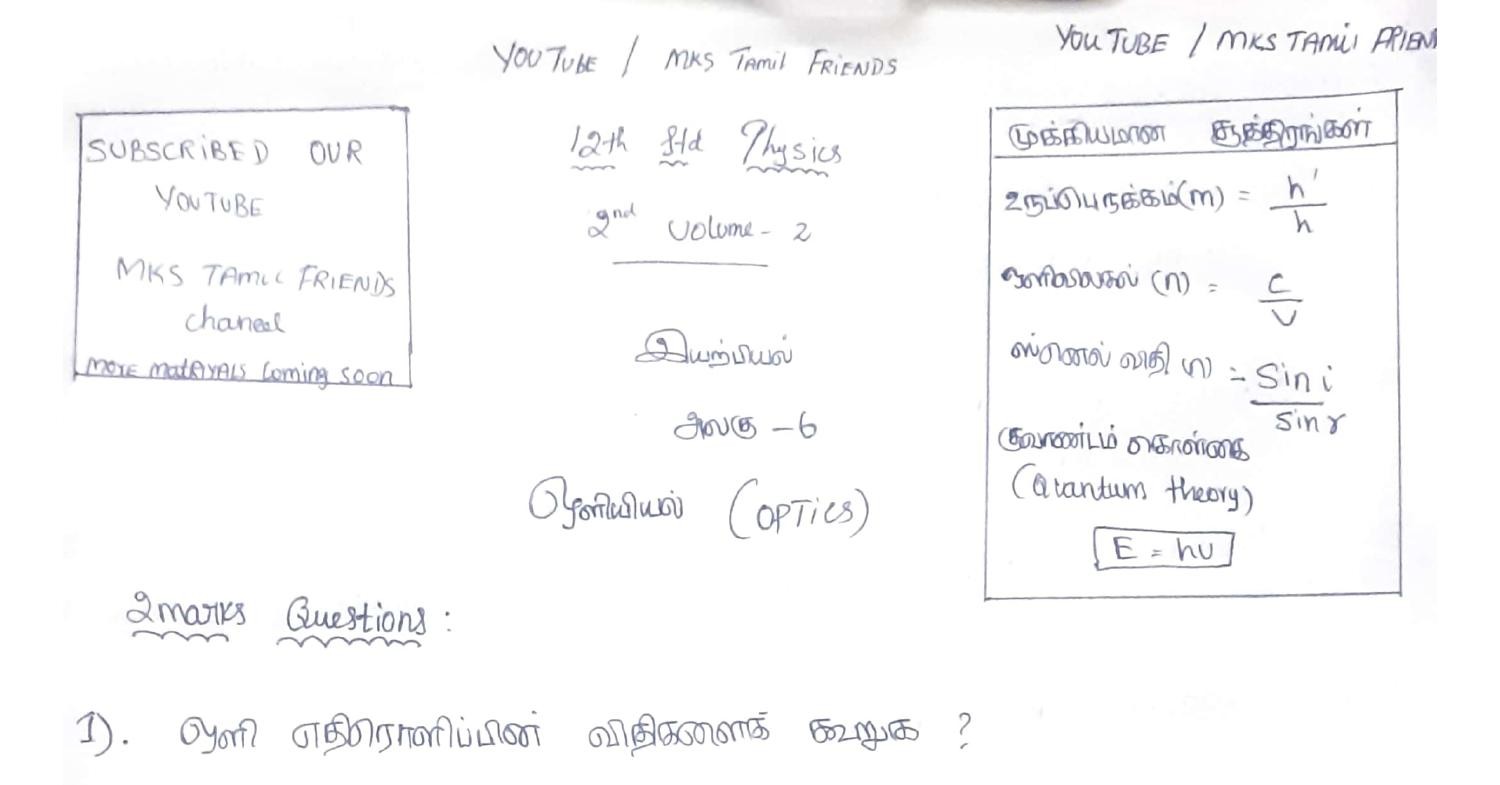 12th Std Physics Vol 2 Chapter 6 Mks Pdf Docdroid 8451