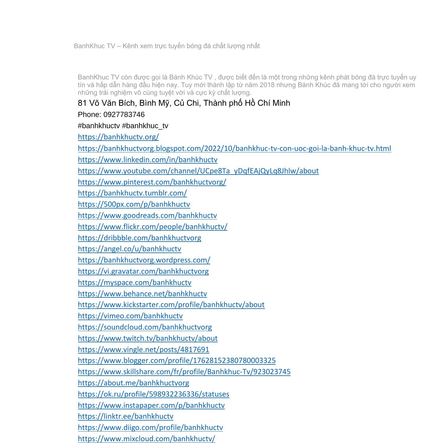 BanhKhuc TV.docx | DocDroid