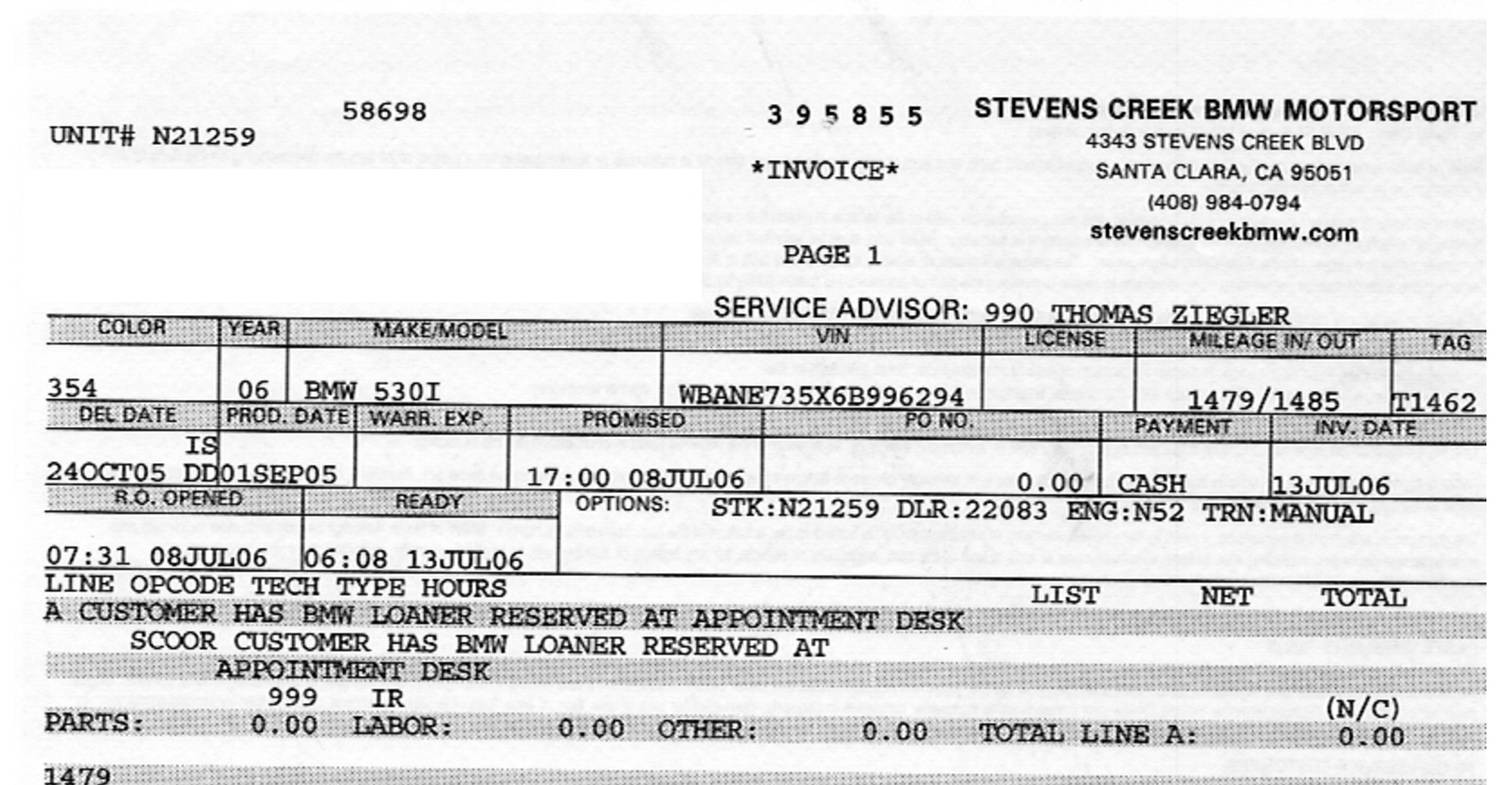 BMW 530i service history.pdf | DocDroid