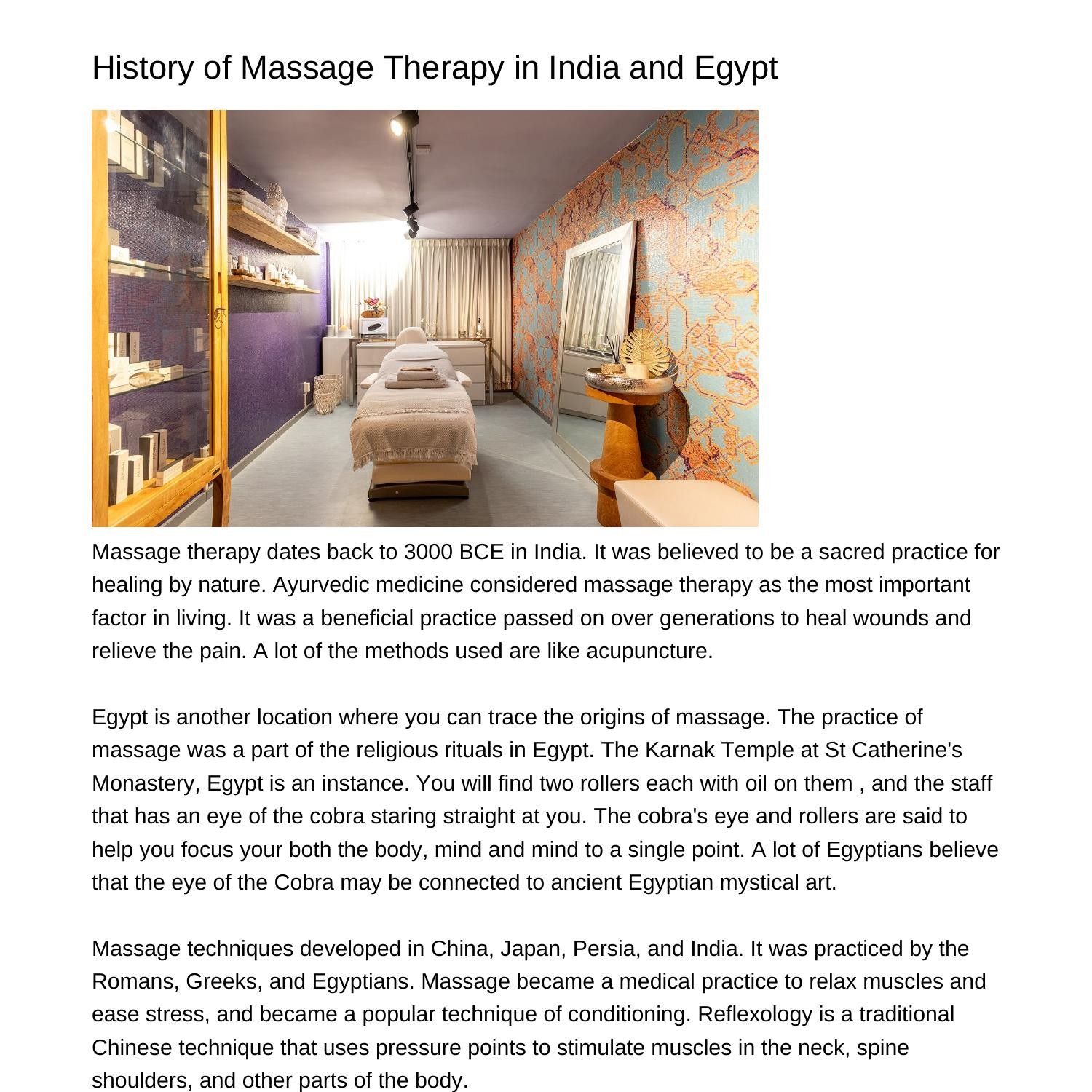 History of Massage Therapy in India Egyptyxror.pdf.pdf | DocDroid