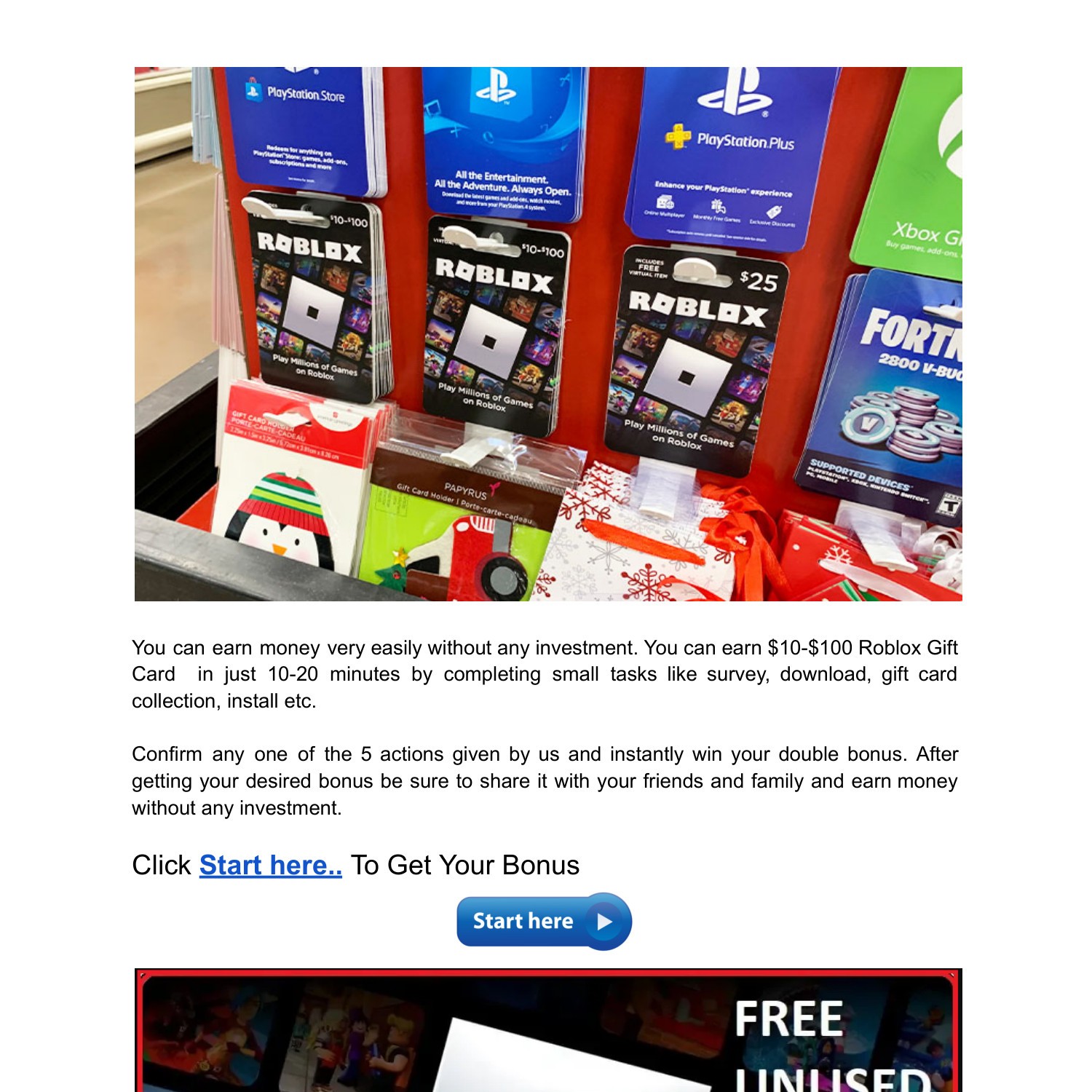 List Of Free Unused Roblox Gift Cards Codes.pdf | DocDroid