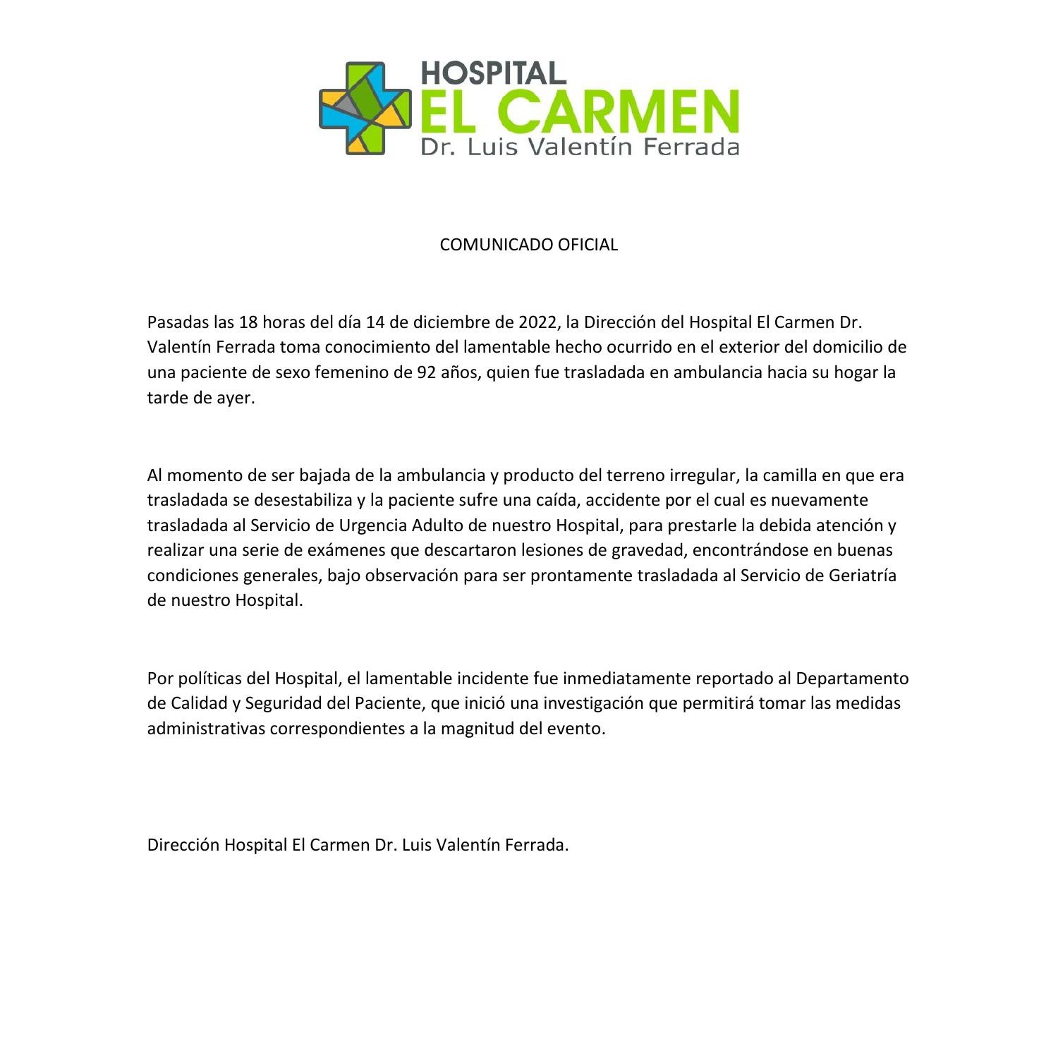 COMUNICADO OFICIAL EVENTO ADVERSO (002).pdf | DocDroid