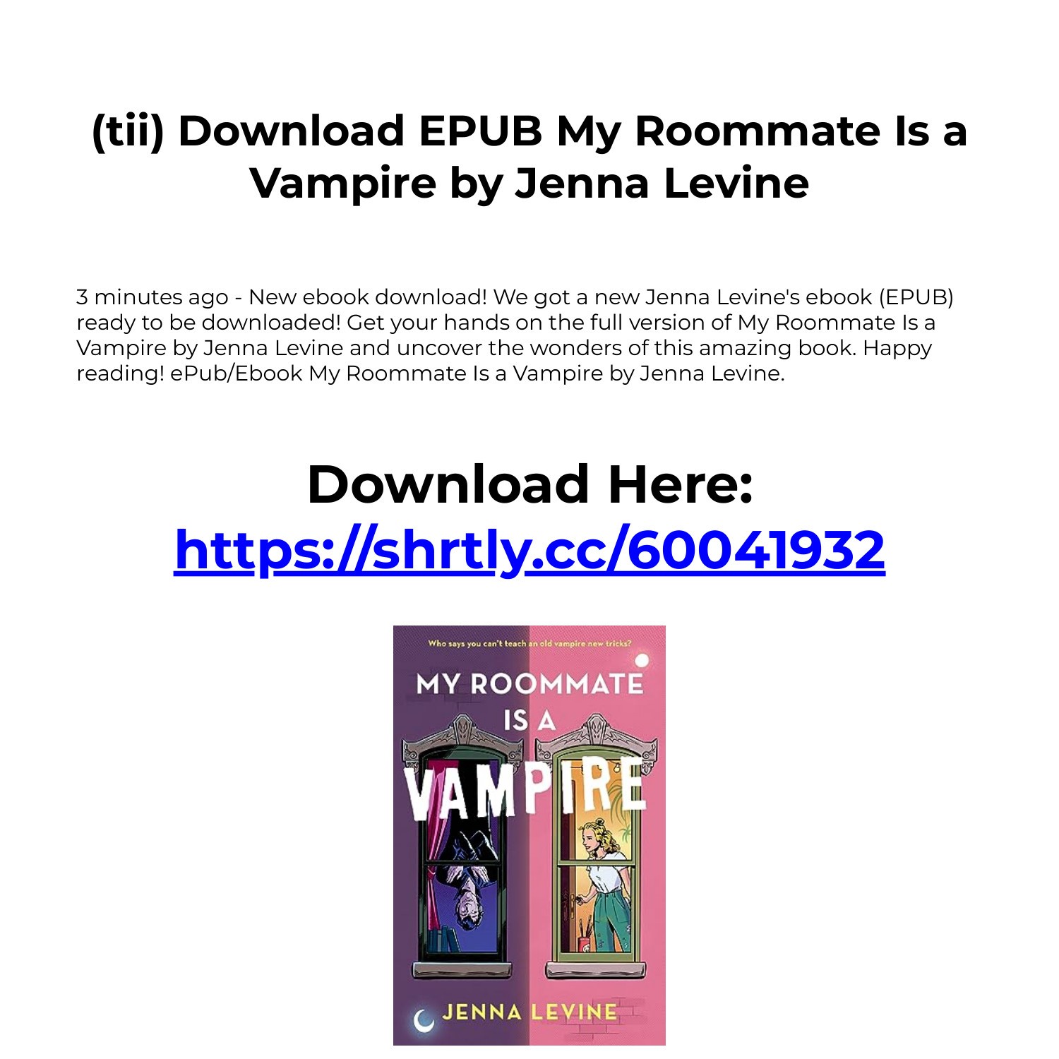 my-roommate-is-a-vampire.pdf | DocDroid