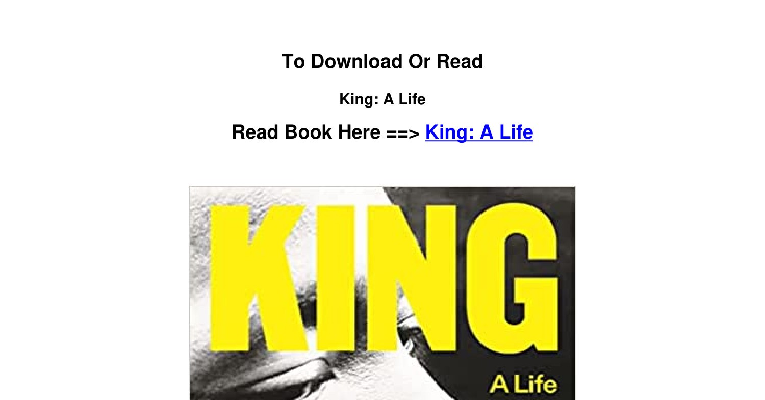 Download PDF King A Life by Jonathan Eig.pdf | DocDroid