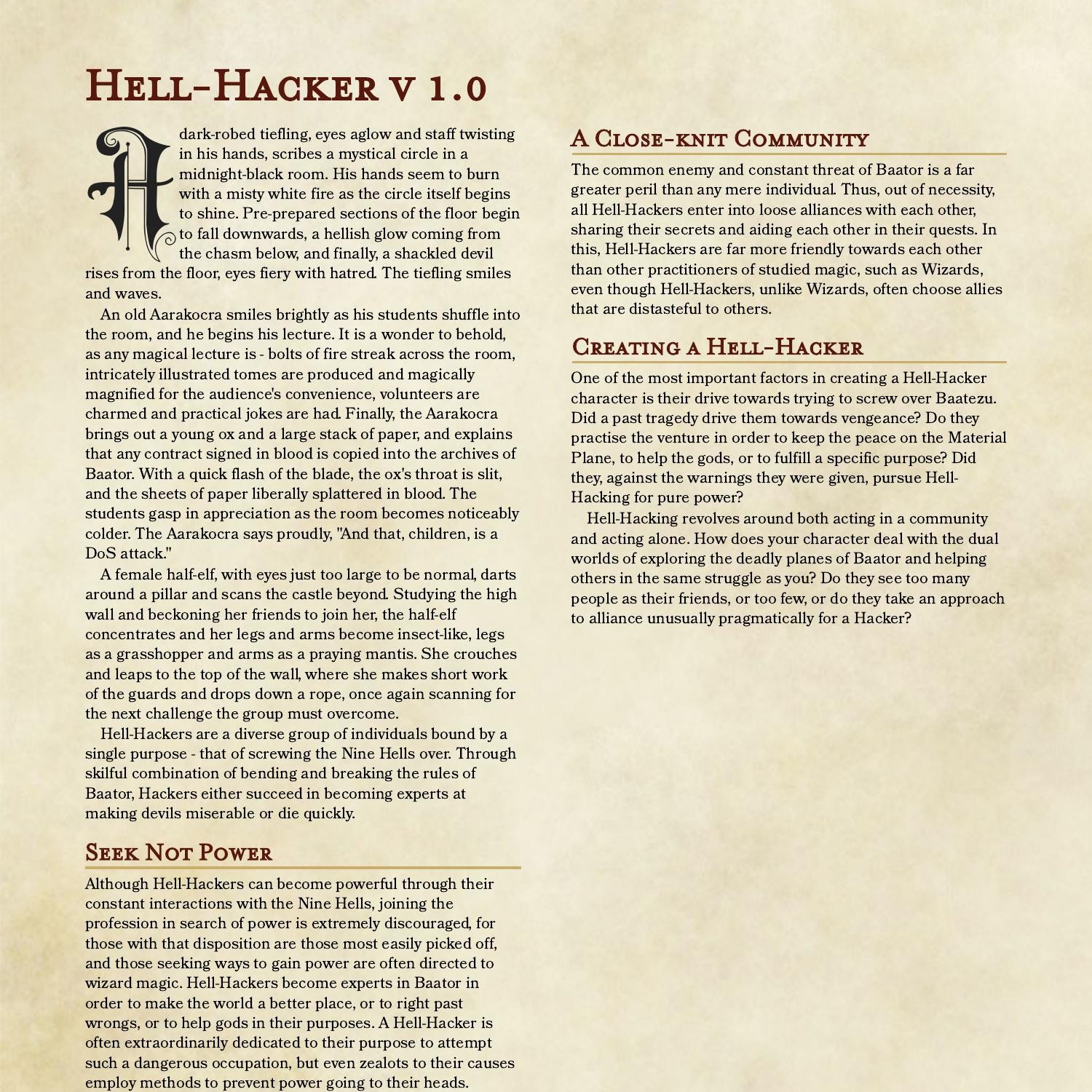 Hell-Hacker Class for D&D 5e v1.0_ GM Binder.pdf | DocDroid