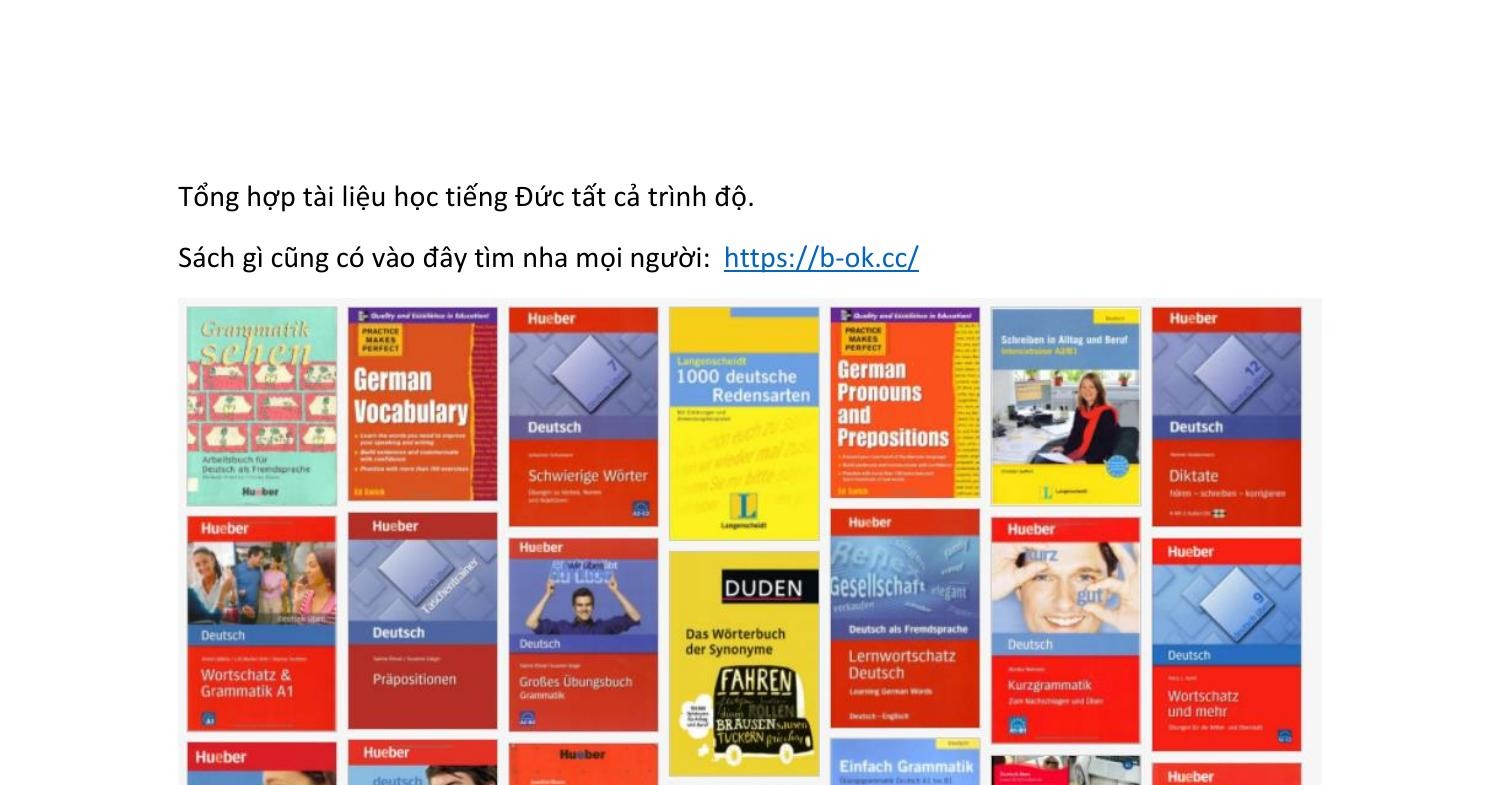 Tổng hợp link down tài liệu tiếng Đức A1-C1.pdf | DocDroid