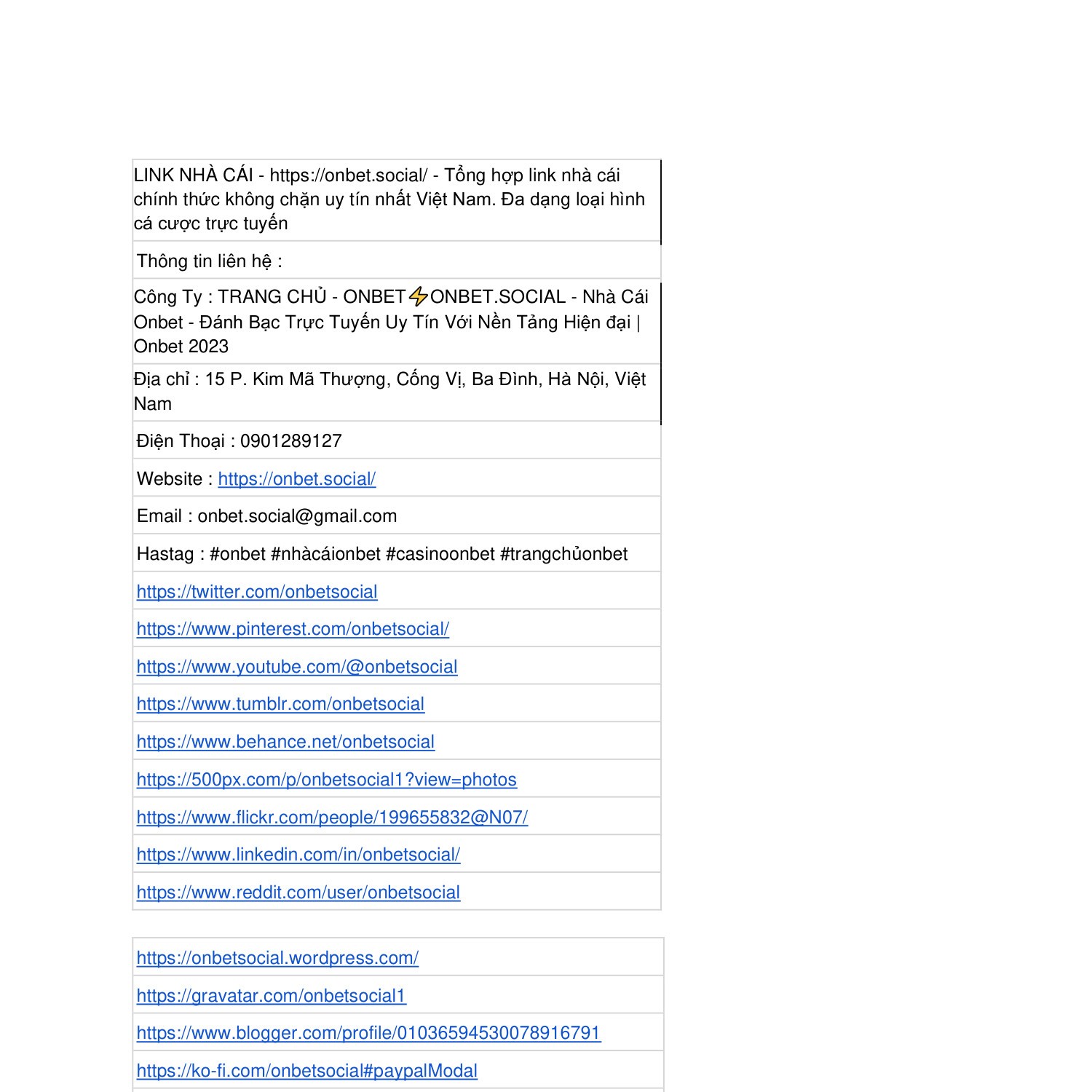Nhà Cái Onbet - Đánh Bạc Trực Tuyến Uy Tín Với Nền Tảng Hiện đại _ Onbet 2023.docx | DocDroid