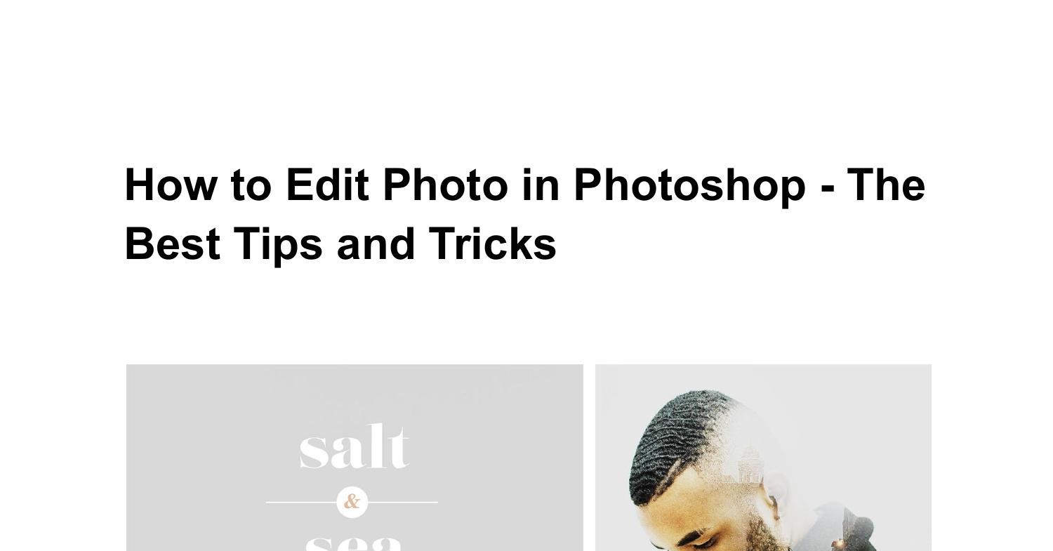 That is Really Made For How to edit photos in Photoshop.pdf | DocDroid