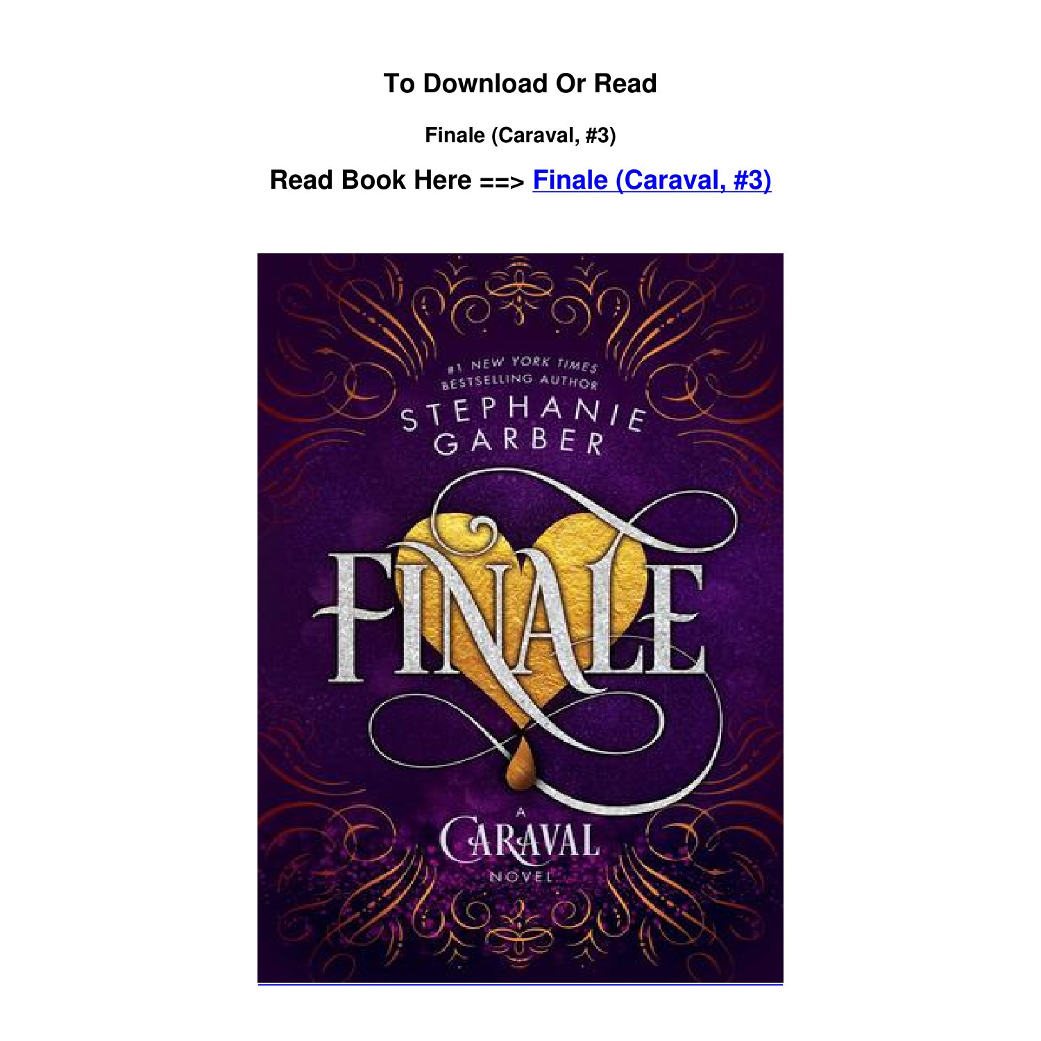 pdf DOWNLOAD Finale Caraval 3 By Stephanie Garber.pdf | DocDroid