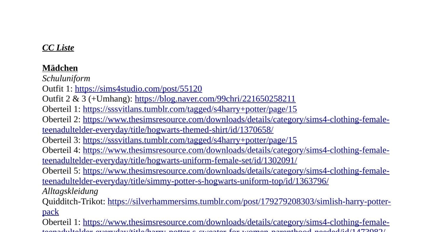 Harry_Potter_CC_Liste.odt | DocDroid