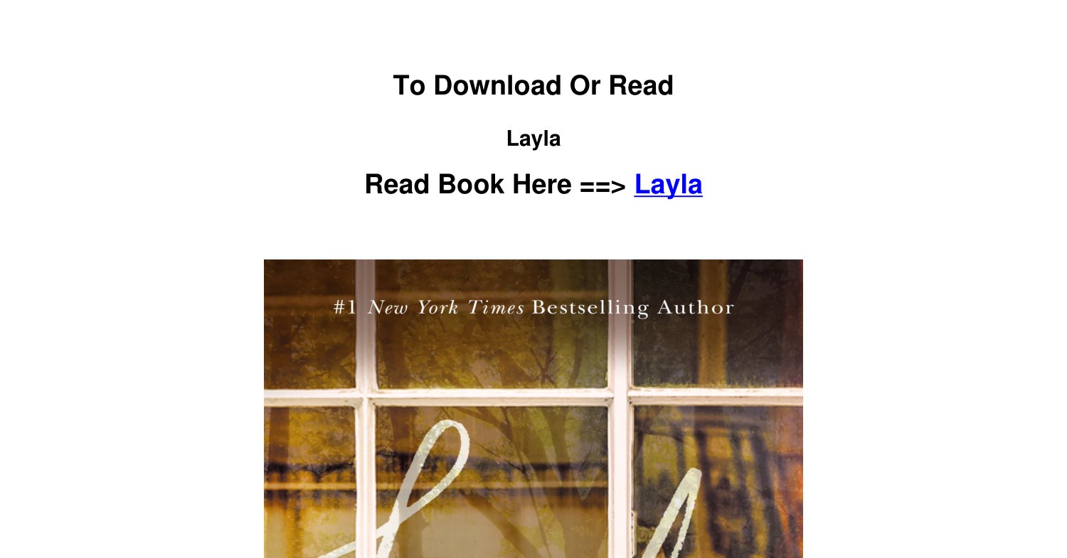 Pdf Download Layla BY Colleen Hoover.pdf | DocDroid