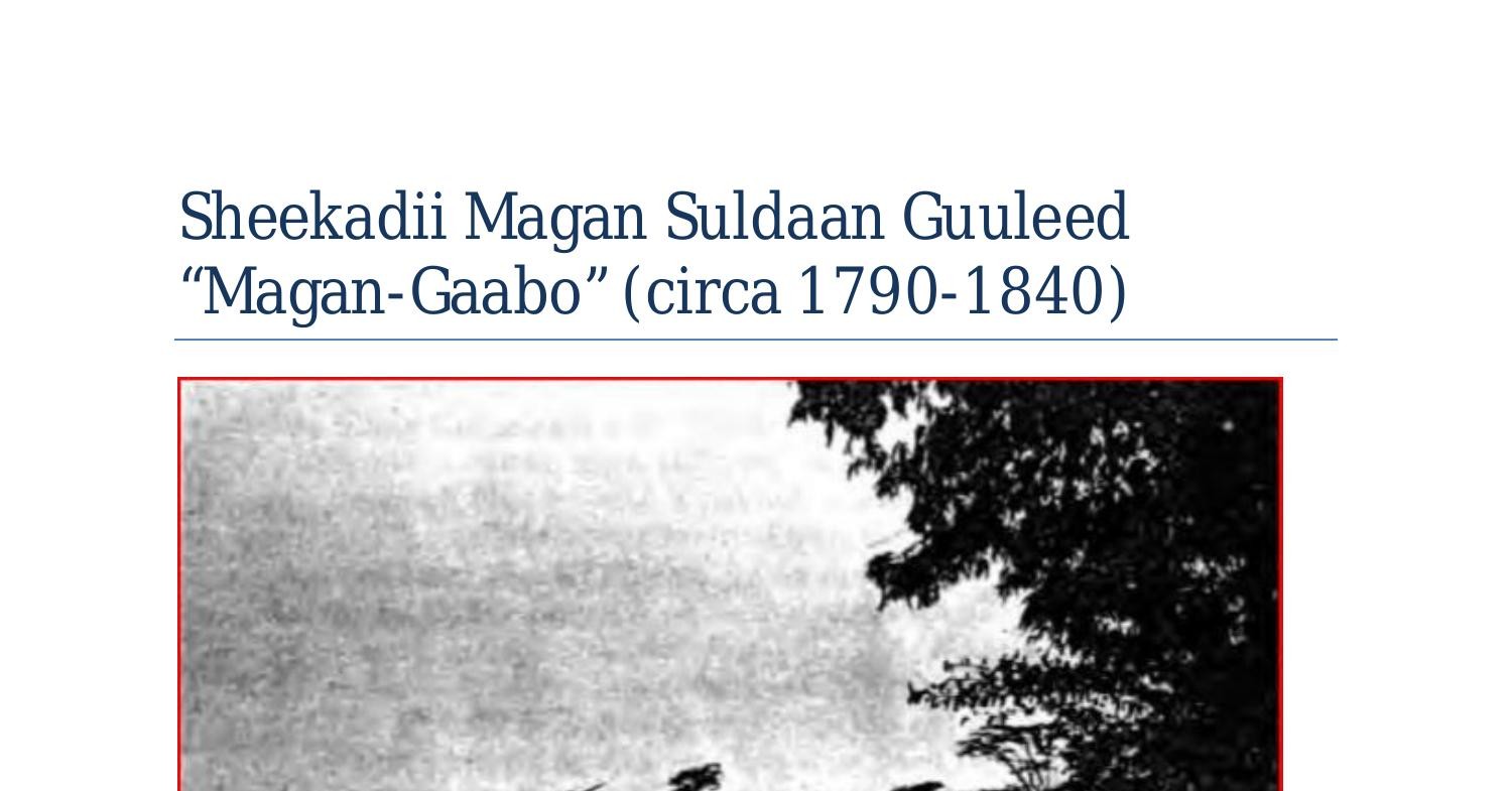 Magan Suldaan Guled Story.pdf | DocDroid