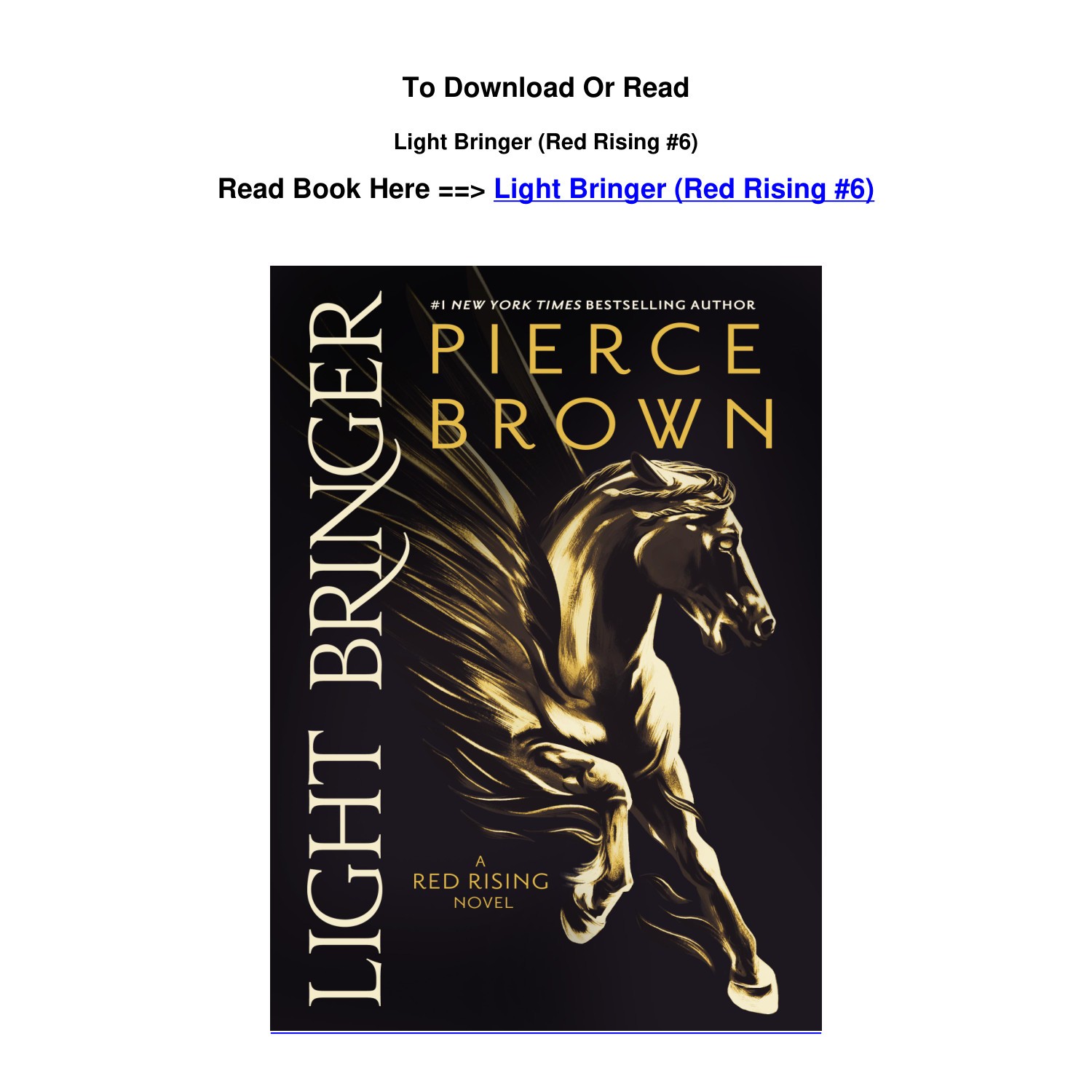 download EPub Light Bringer Red Rising 6 By Pierce Brown.pdf | DocDroid