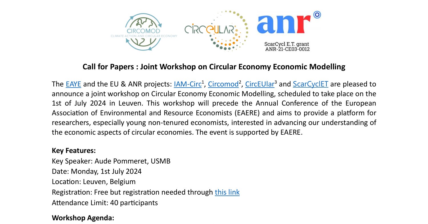 CfP: Joint Workshop on Circular Economy Economic Modelling.pdf | DocDroid