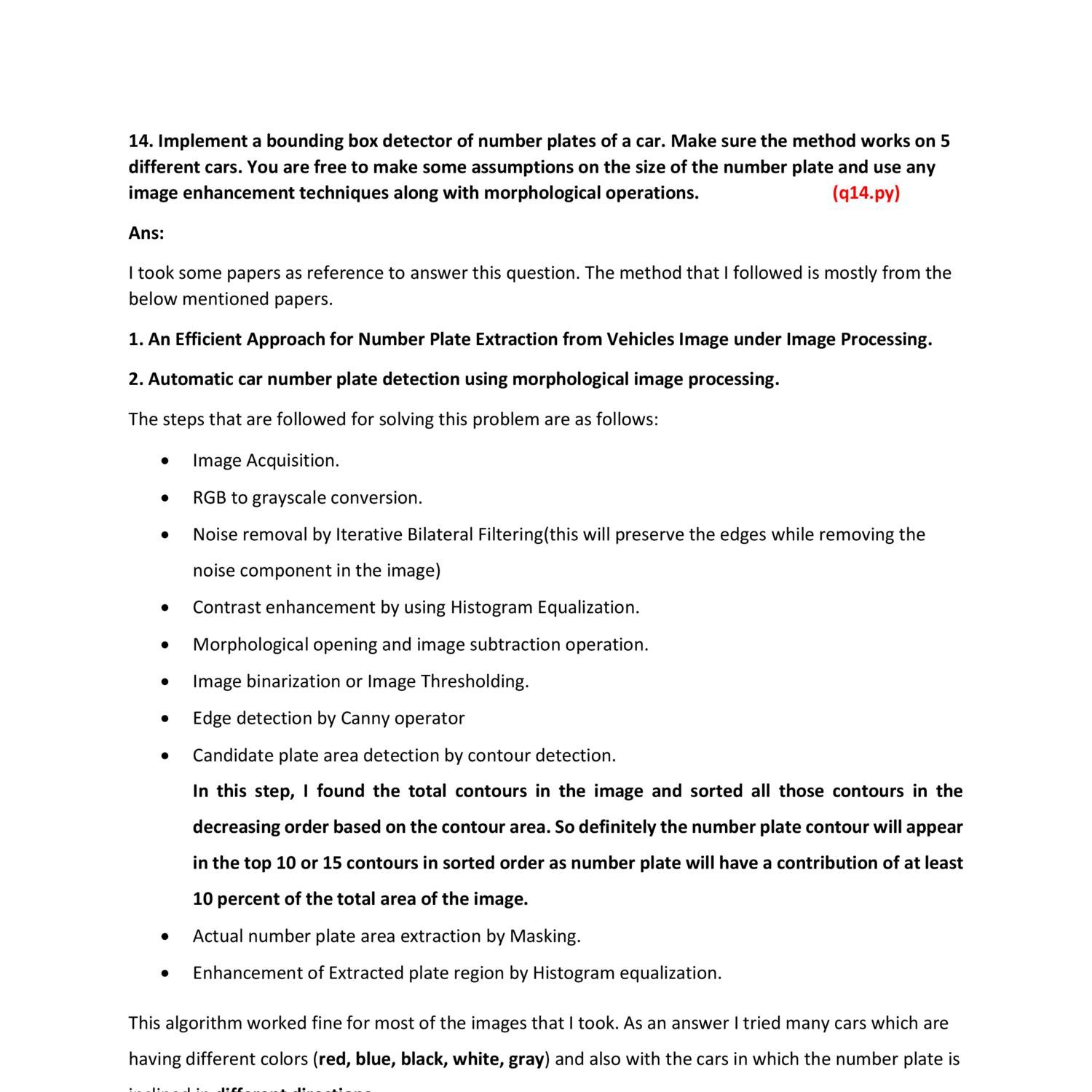 Number Plate Detection pdf DocDroid