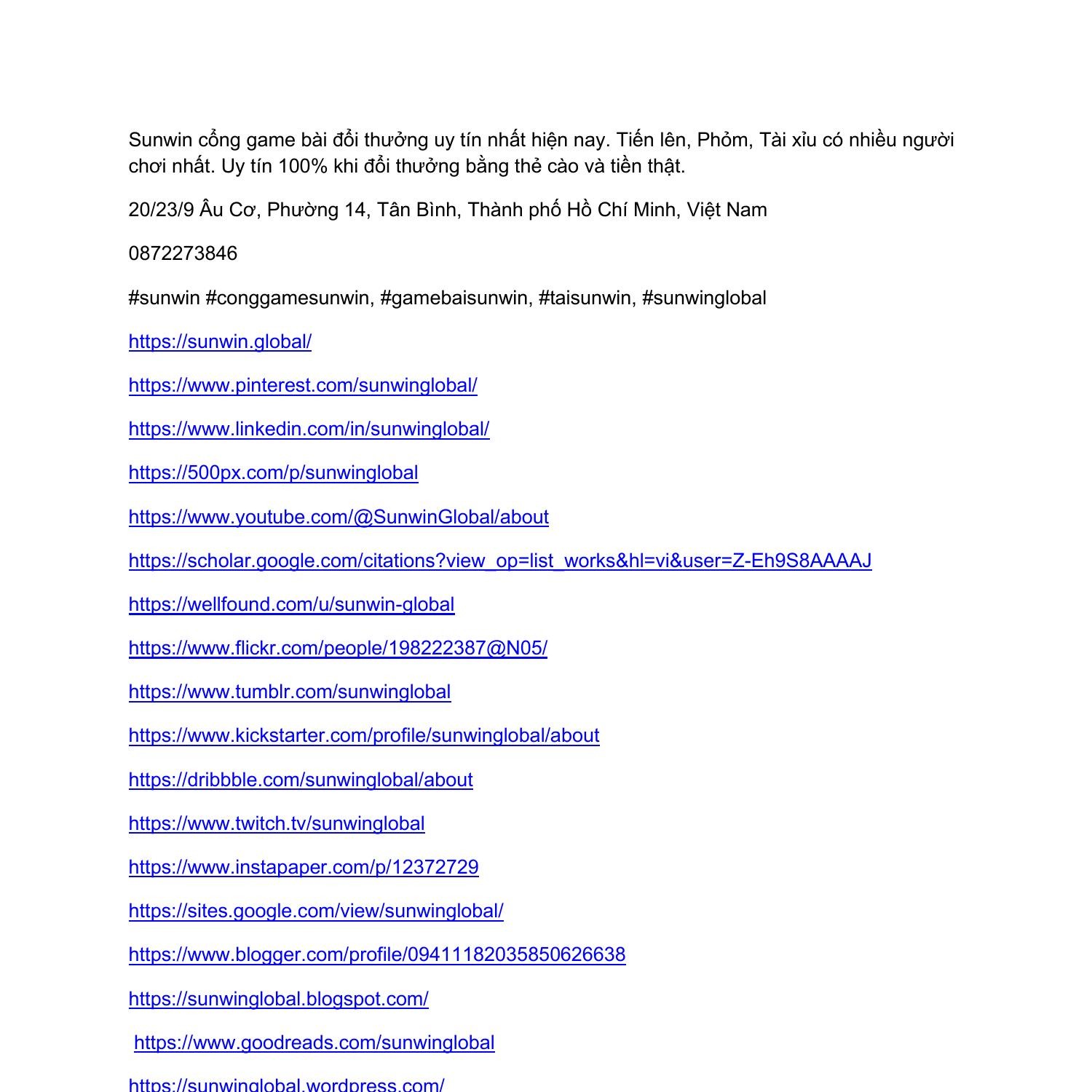 sunwinglobal.docx | DocDroid