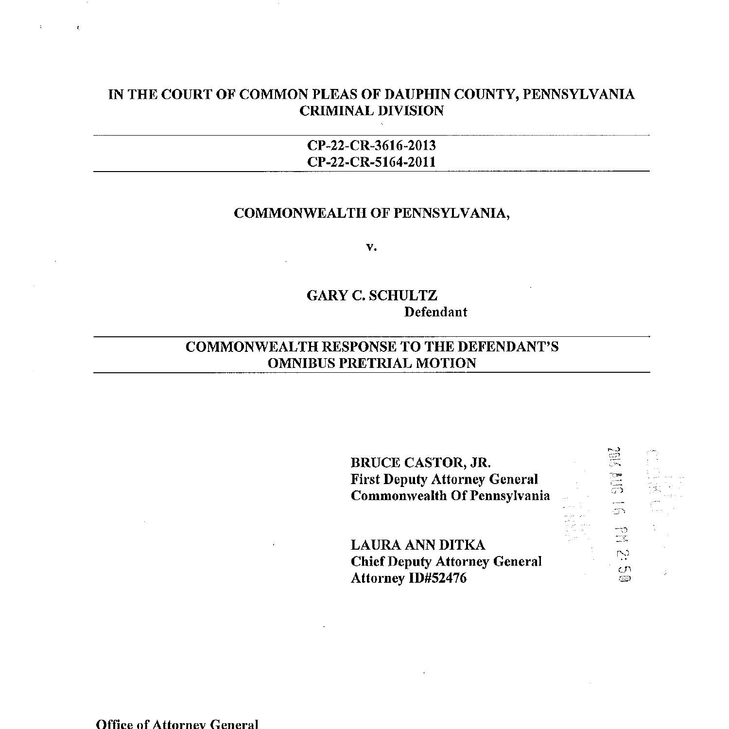 PA-Commonwealth-Response-to-the-Defendant-Schultz-s-Omnibus-Pretrial ...