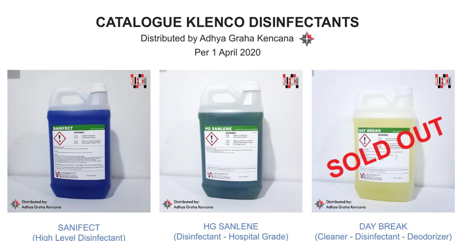 Catalogue Klenco Disinfectants (AGK).pdf | DocDroid