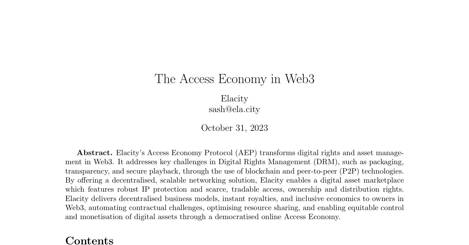 Elacity Access Economy Whitepaper.pdf | DocDroid