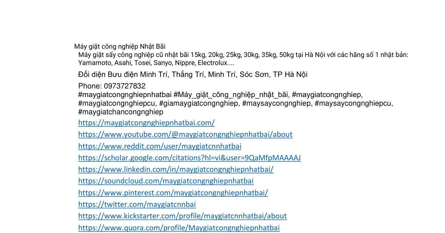 Máy giặt công nghiệp Nhật Bãi.docx | DocDroid