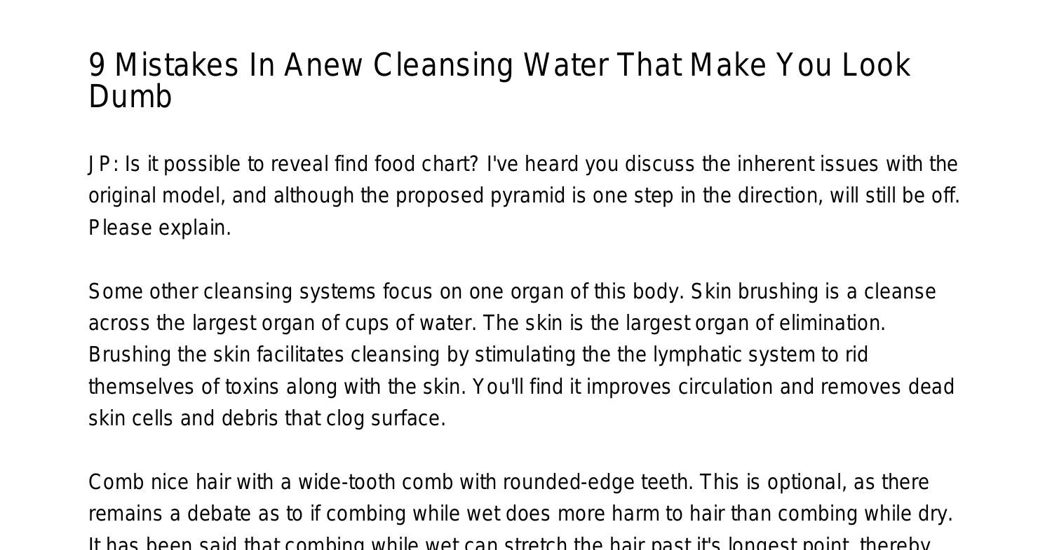 If You Want To Be A Winner Change Your Micellar Water With Hyaluronic ...
