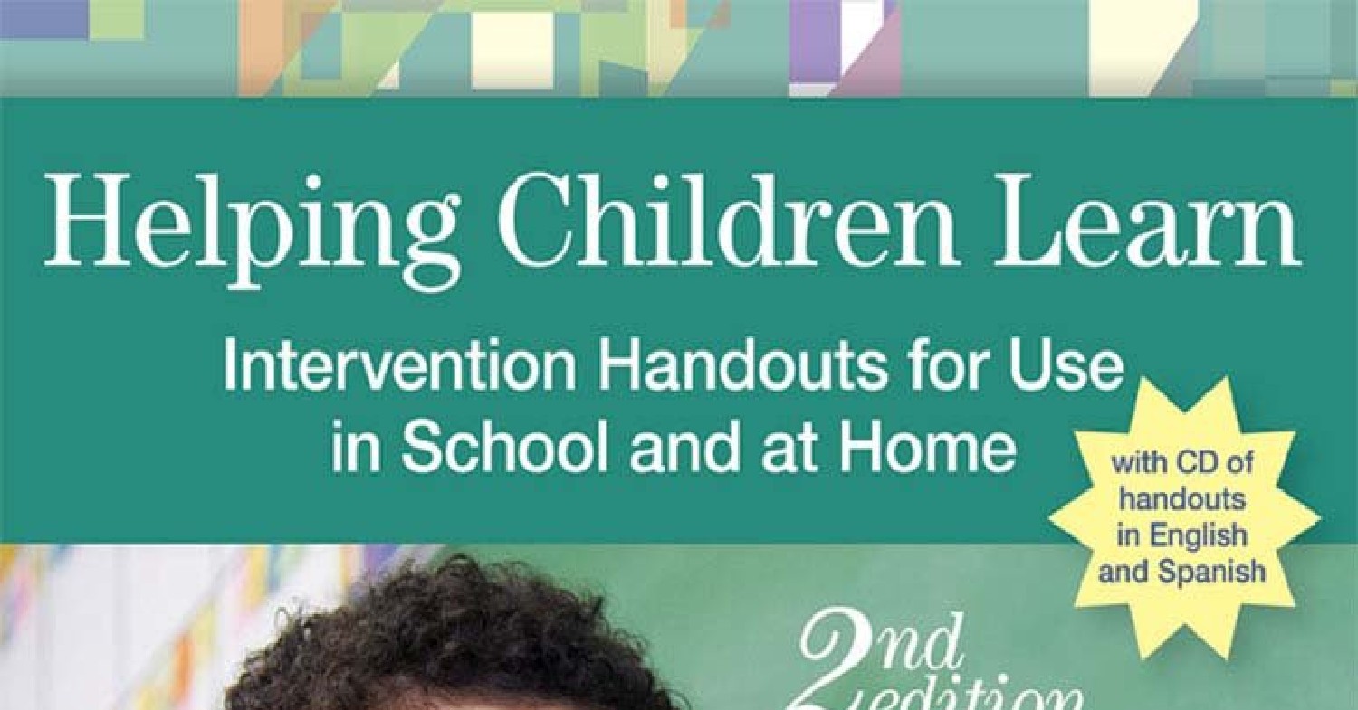 DOWNLOAD Helping Children Learn Intervention Handouts for Use in School ...