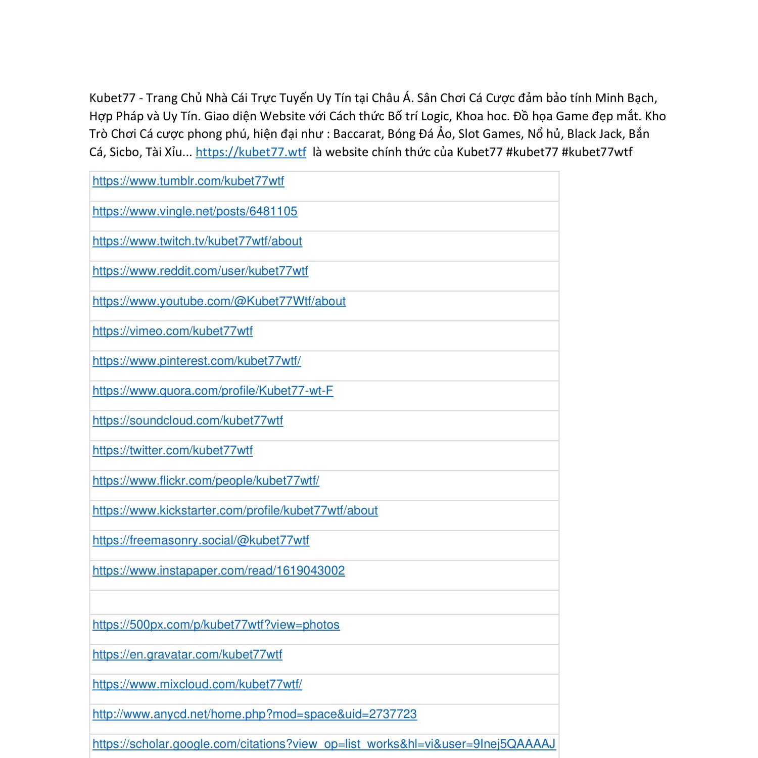 Kubet77.docx | DocDroid