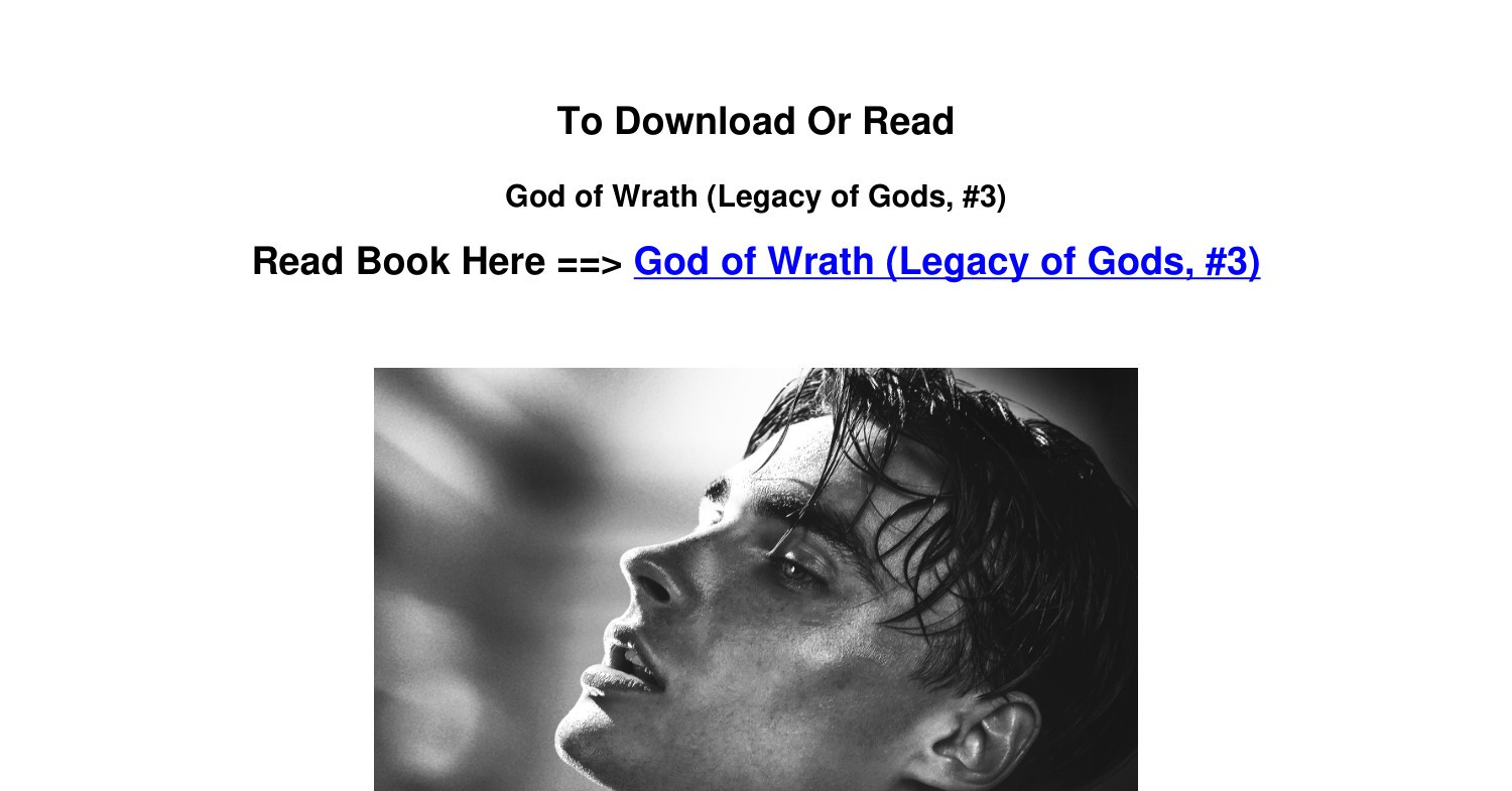 download pdf God of Wrath Legacy of Gods 3 By Rina Kent.pdf | DocDroid