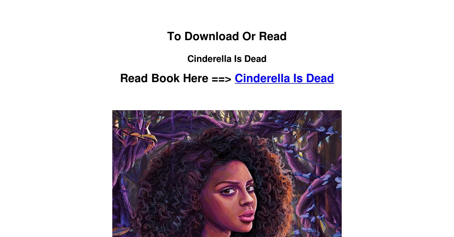 DOWNLOAD ePub Cinderella Is Dead by Kalynn Bayron.pdf | DocDroid