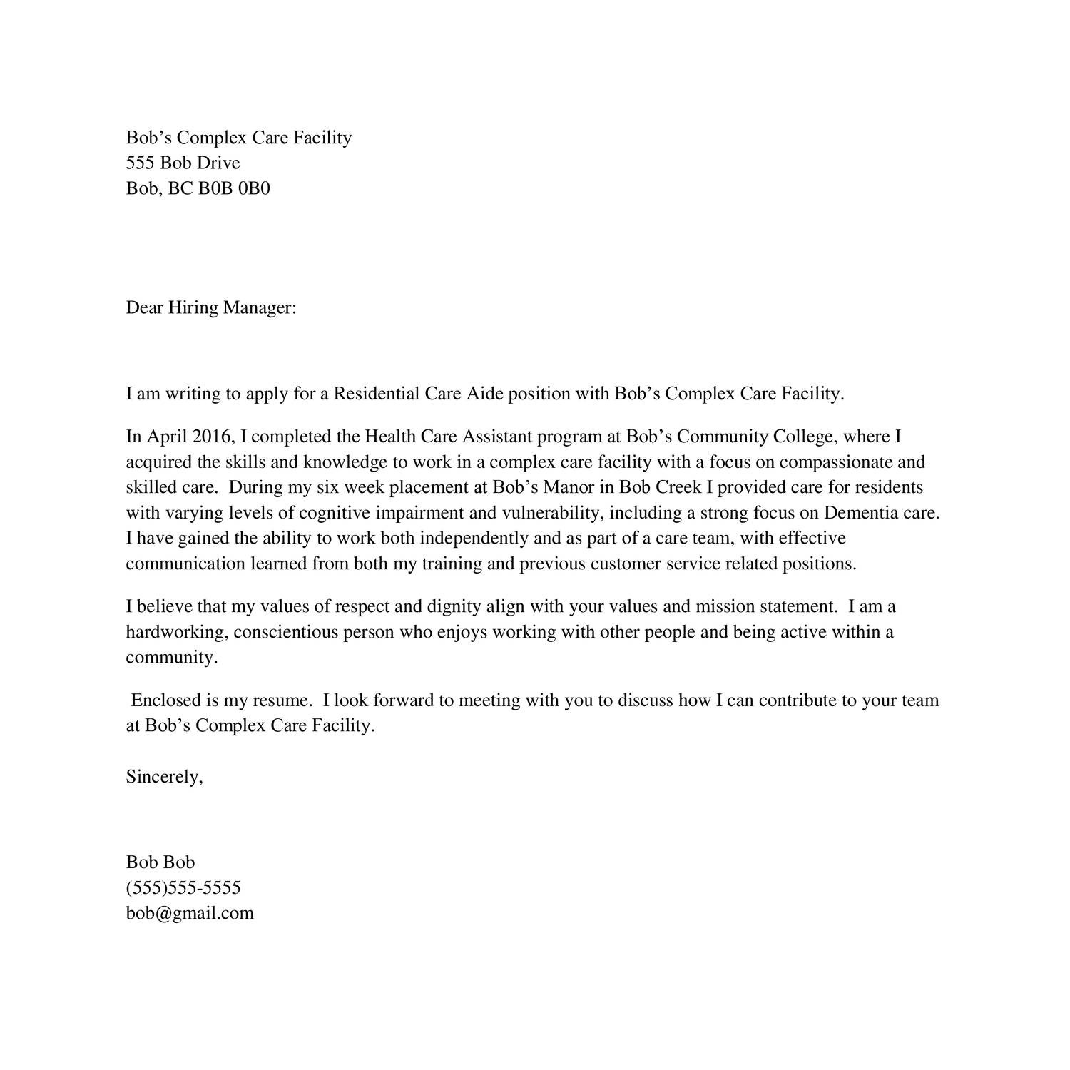 bob's cover letter.docx | DocDroid