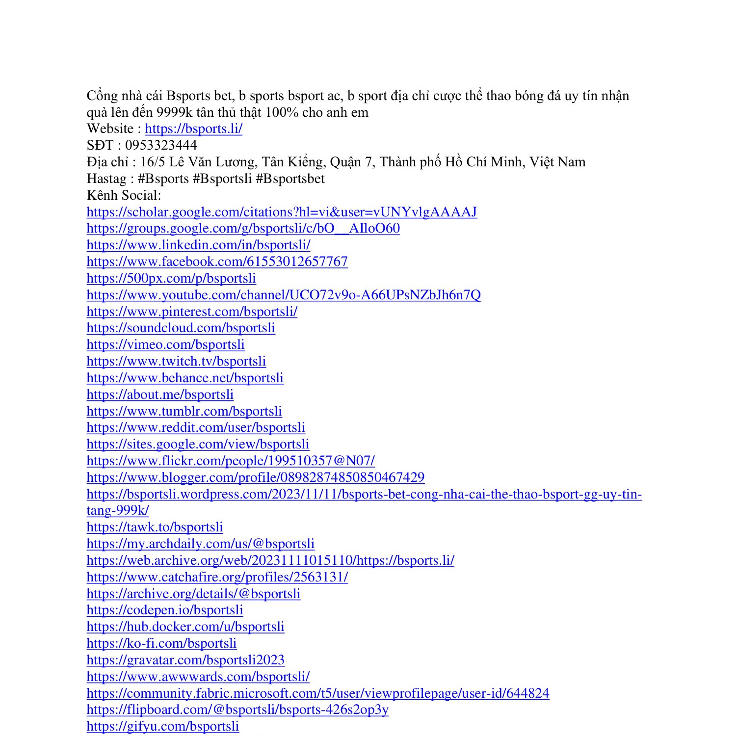 Bsports bet cổng nhà cái thể thao bsport gg uy tín TẶNG 999K.pdf | DocDroid