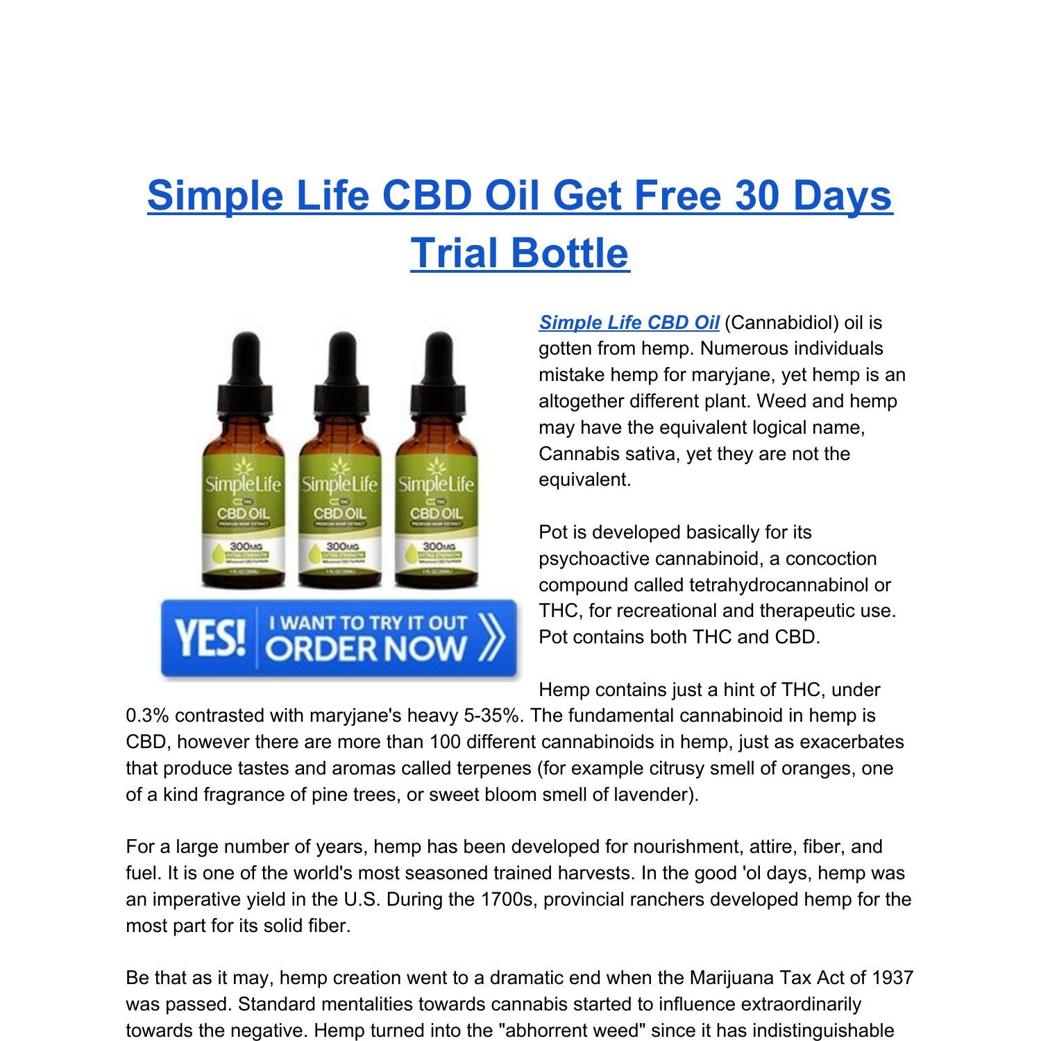 Simple Life CBD Oil.pdf | DocDroid