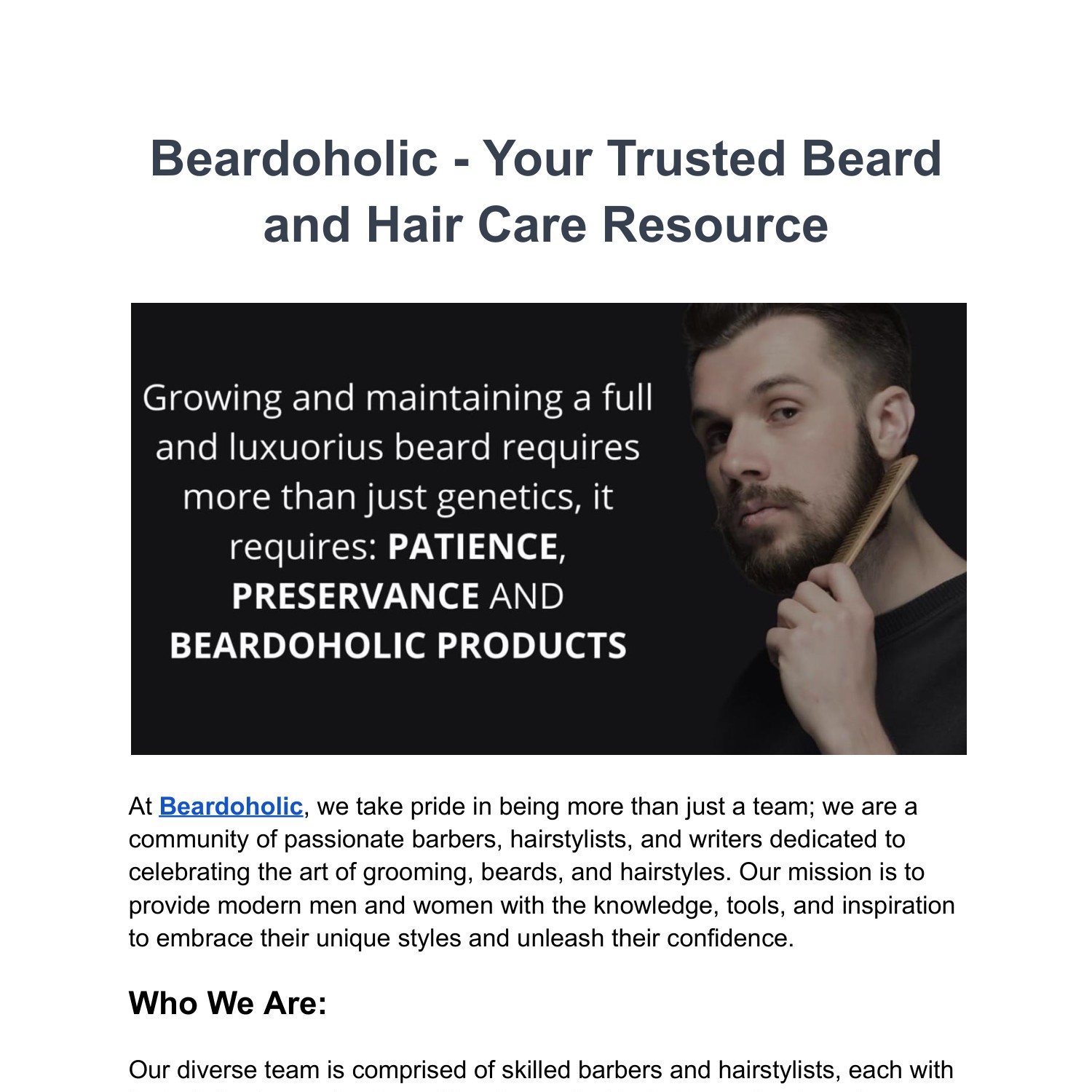 Beardoholic - Your Trusted Beard and Hair Care Resource.pdf | DocDroid