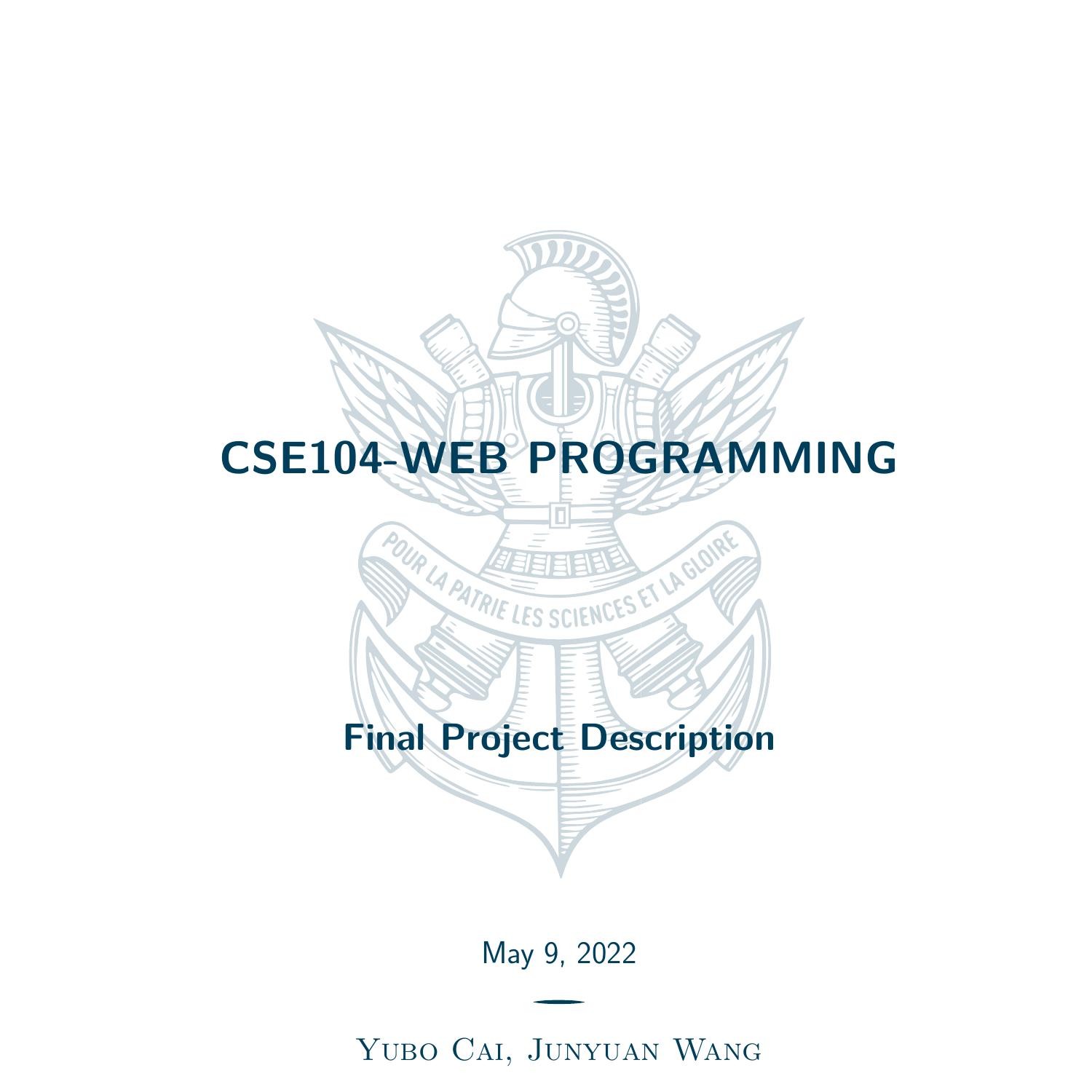 CSE104_Final_Project.pdf | DocDroid