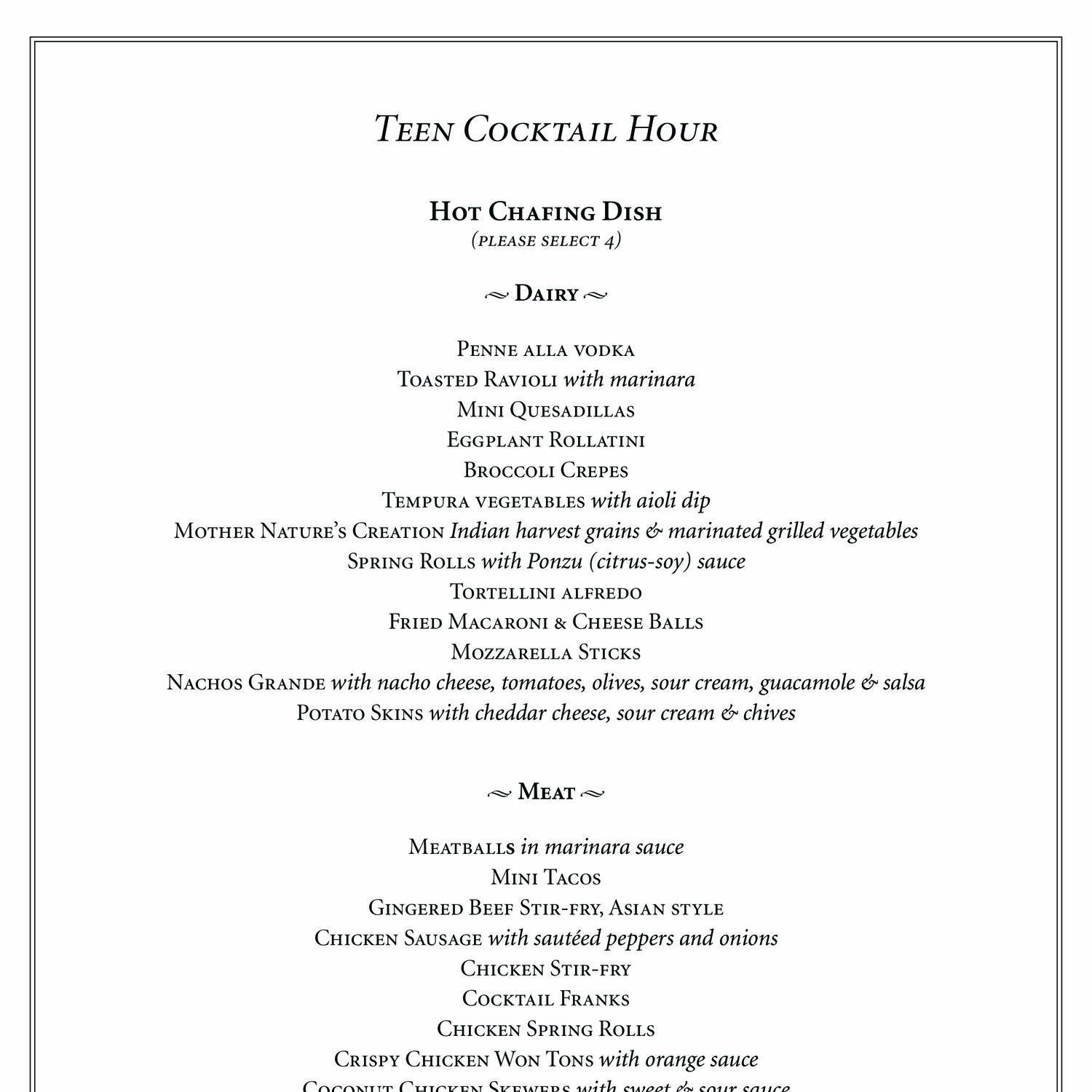 Bar / Bat Mitzvah Menu.pdf | DocDroid