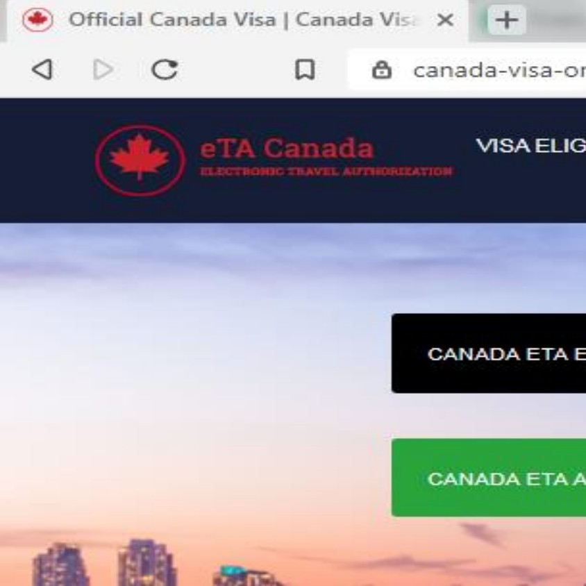 CANADA Official Canadian ETA Visa Online - Immigration Application ...