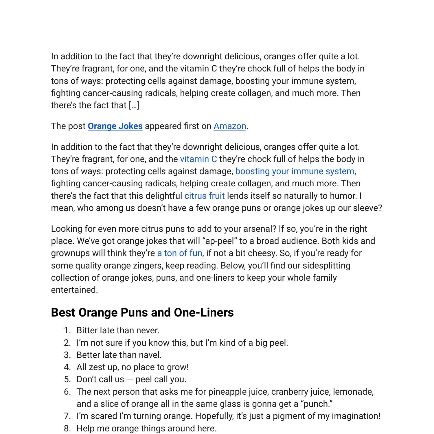 65 Sweet Orange Puns And Jokes.pdf | DocDroid