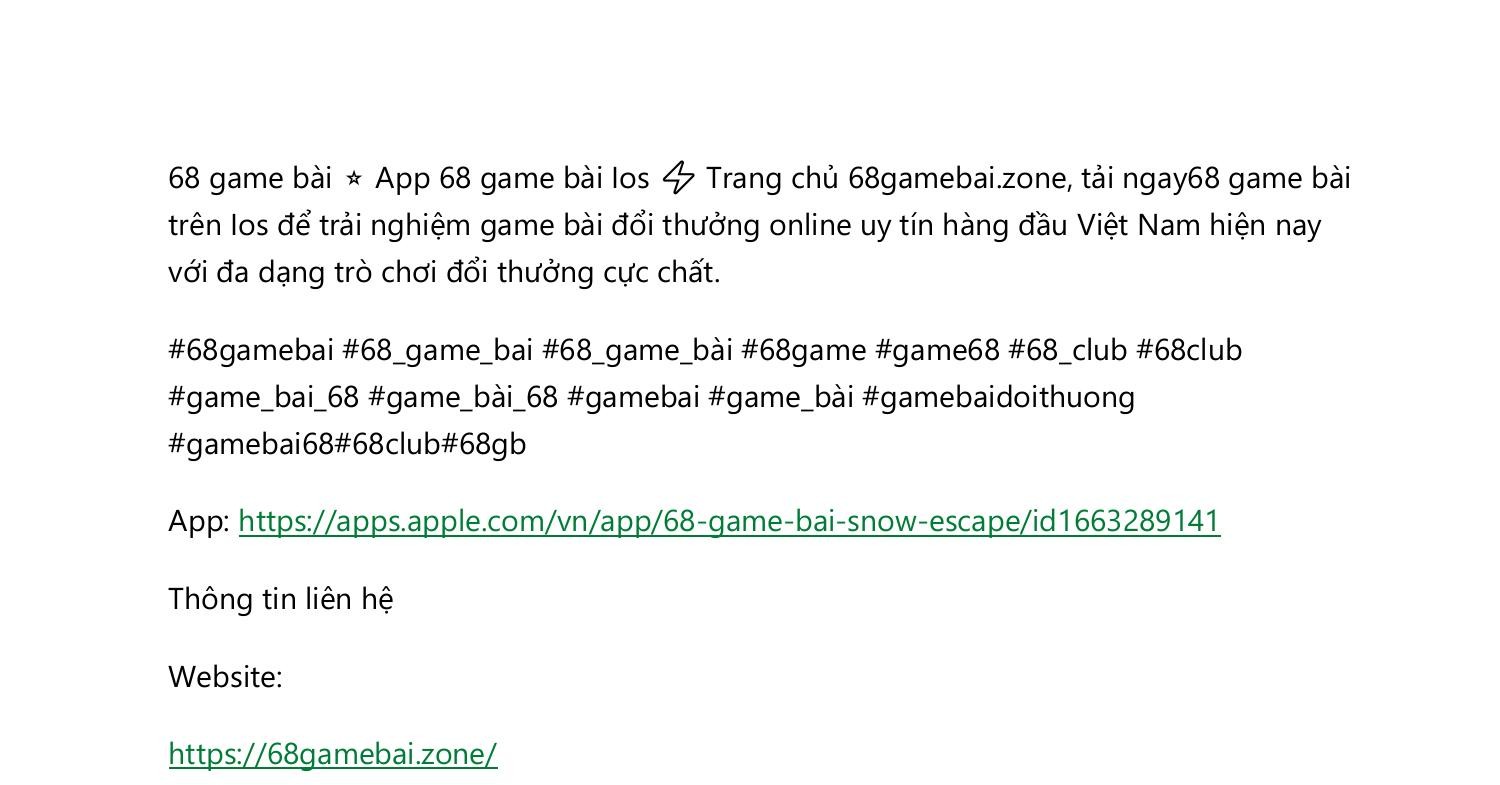 68 Game Bai.docx | DocDroid